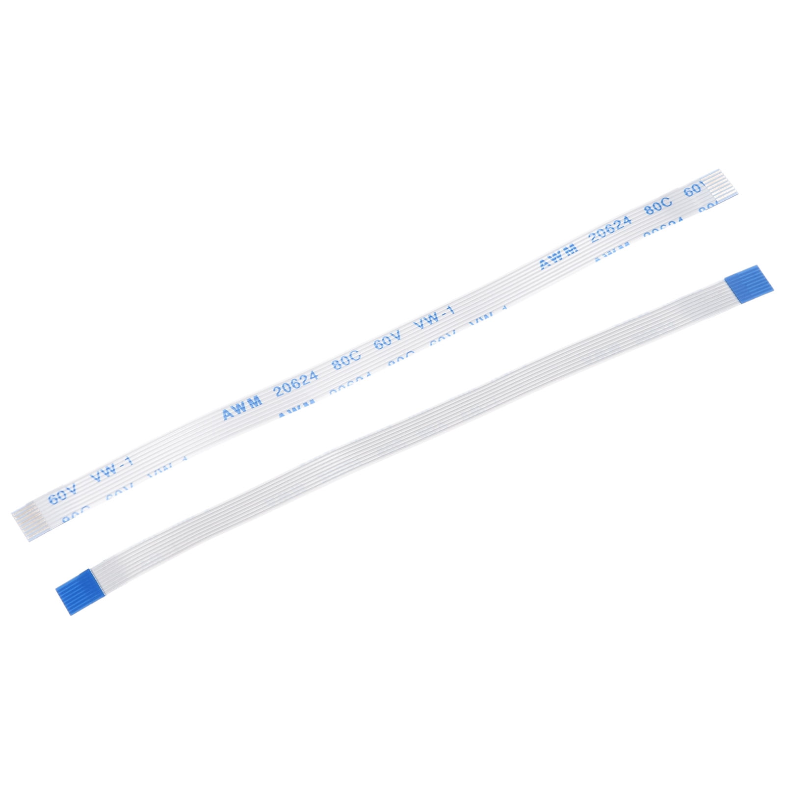 Uxcell FFC FPC Flat Flexible Cable 8 Pin 0.5mm 100mm (A Type) for LCD ...