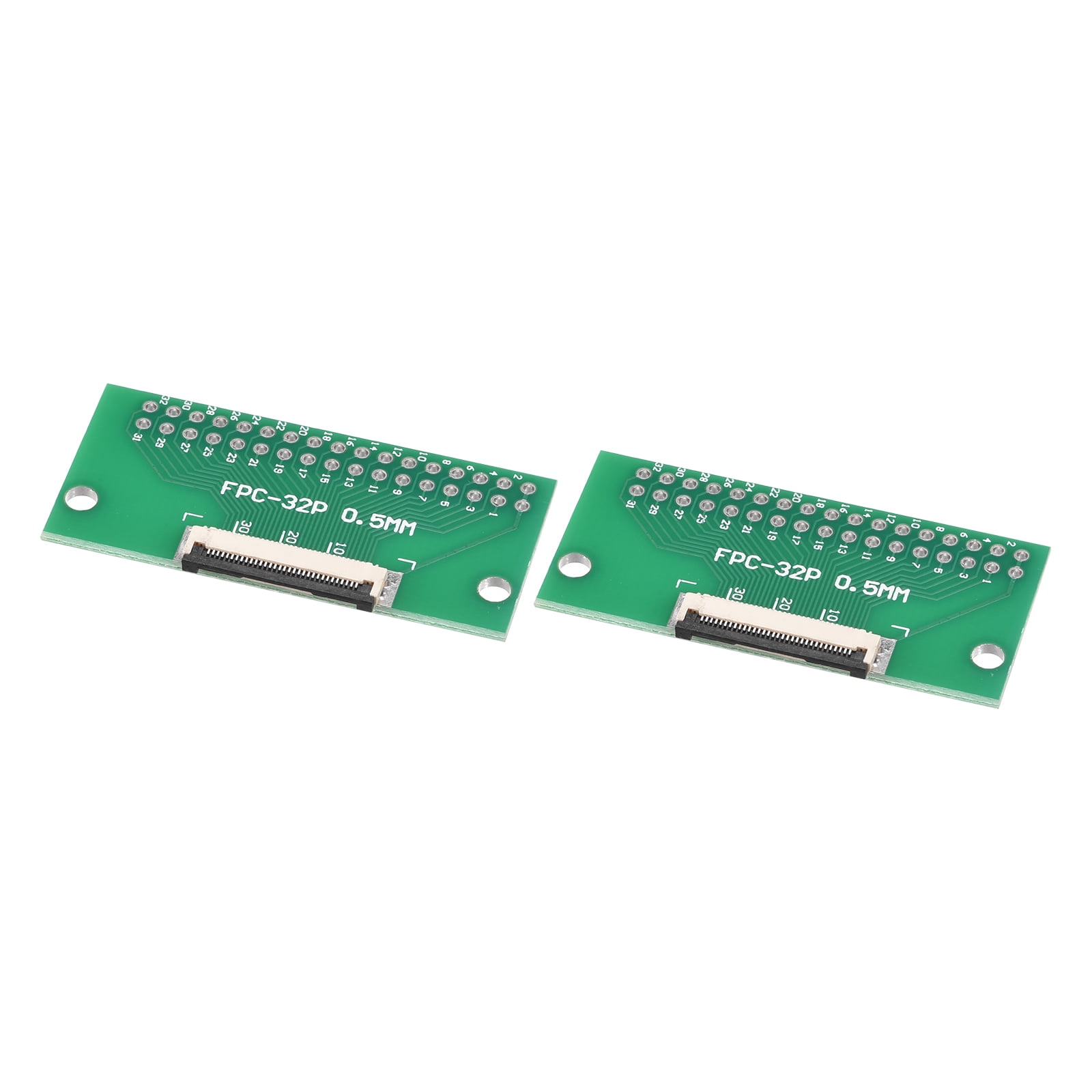 Uxcell FFC FPC PCB Converter Board 32 Pin 0.5mm Pitch to DIP 2.54mm ...