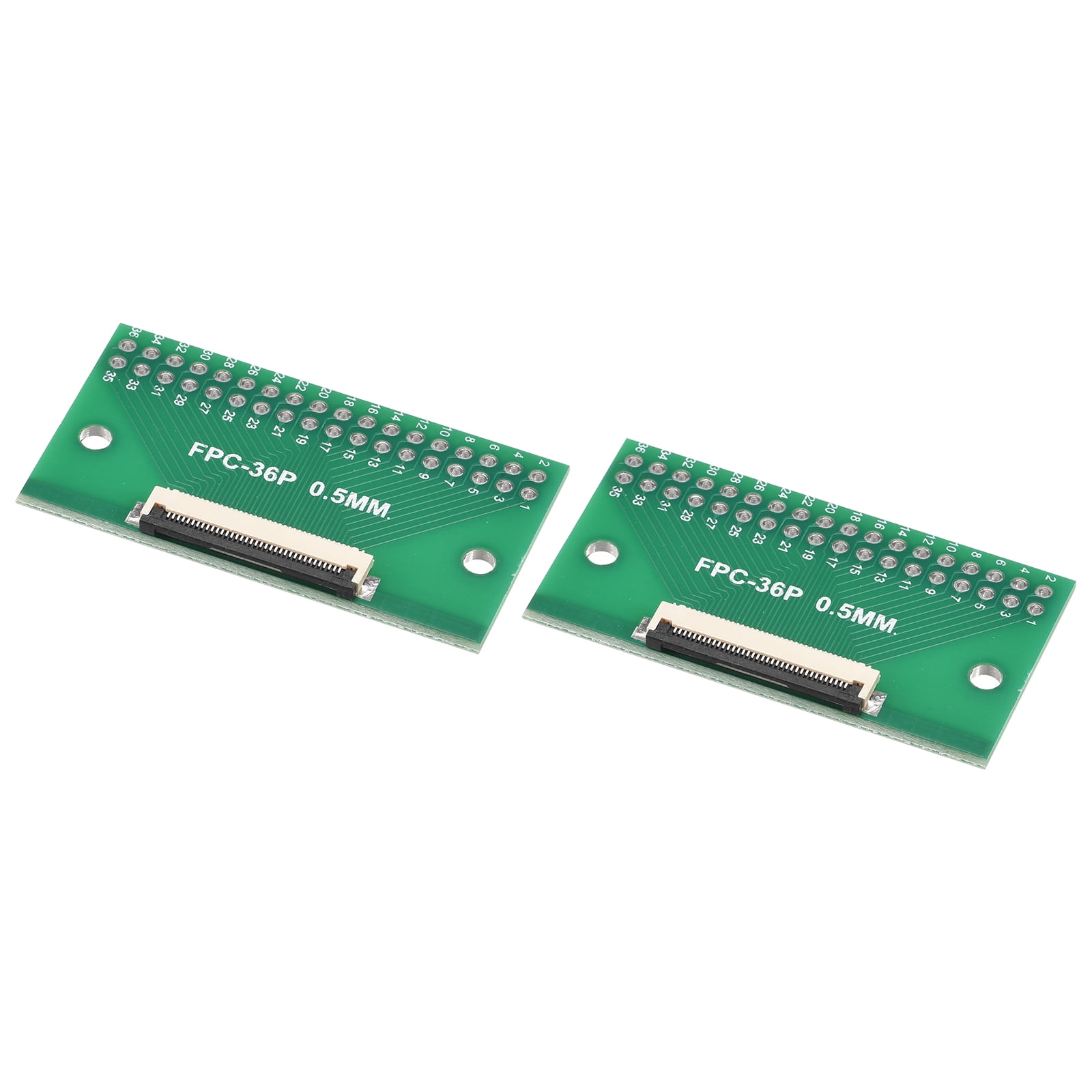 Uxcell FFC FPC PCB Converter Board 36 Pin 0.5mm Pitch to DIP 2.54mm ...