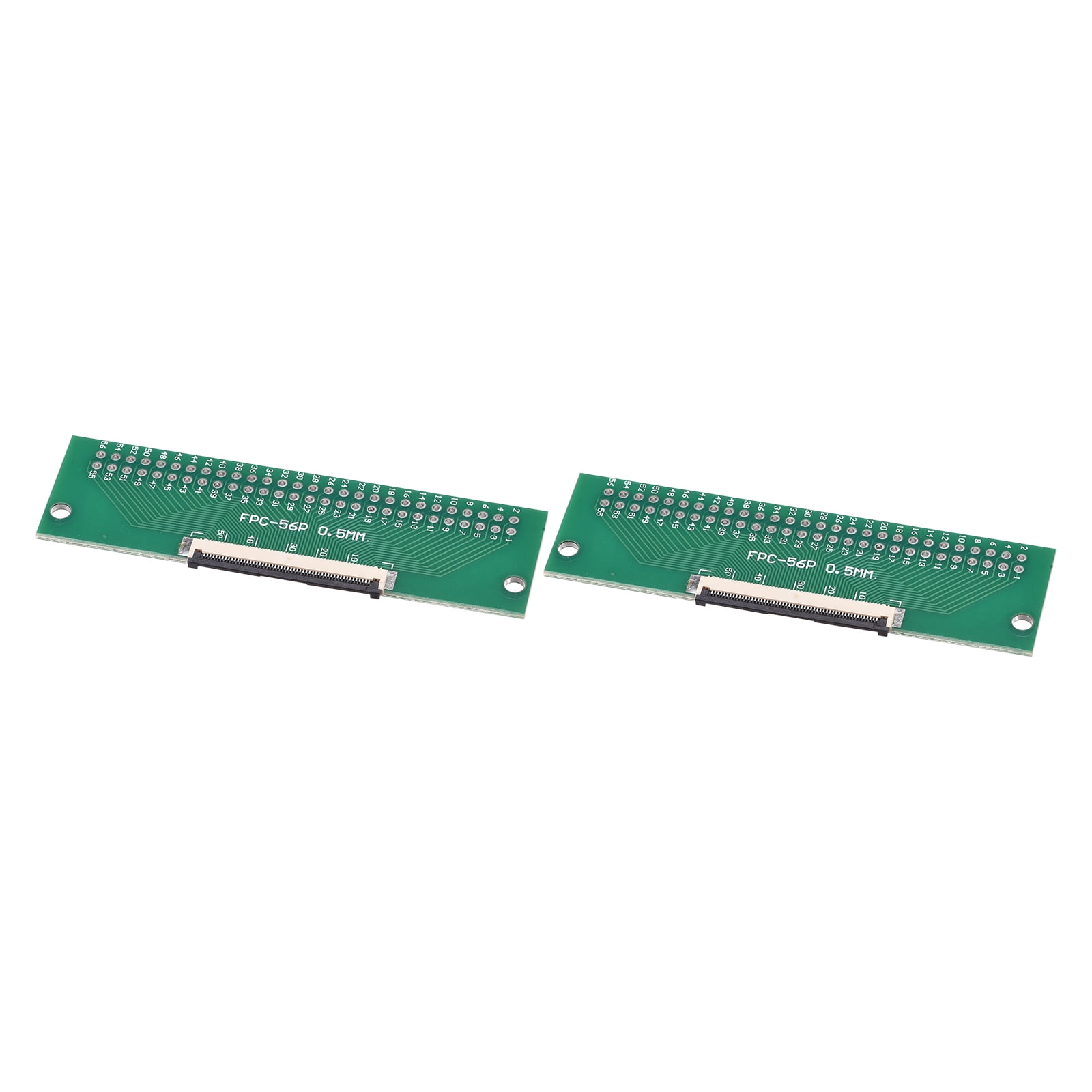 Uxcell FFC FPC PCB Converter Board 54 Pin 0.5mm Pitch to DIP 2.54mm ...