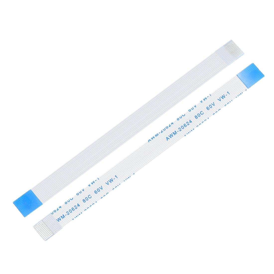 Uxcell FFC Ribbon Flat Flexible Cable, 13 Pin 0.5mm Pitch 100mm Long (B ...