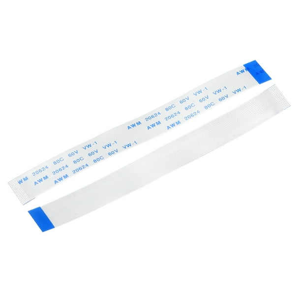 Uxcell FFC Ribbon Flat Flexible Cable 20 Pin 0.5mm 100mm (B Type) for ...
