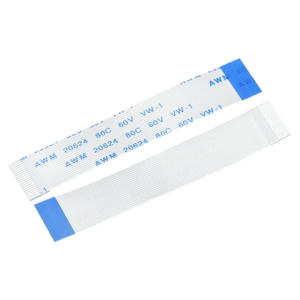 Uxcell FFC Ribbon Flat Flexible Cable 20 Pin 0.5mm 60mm (B Type) for ...