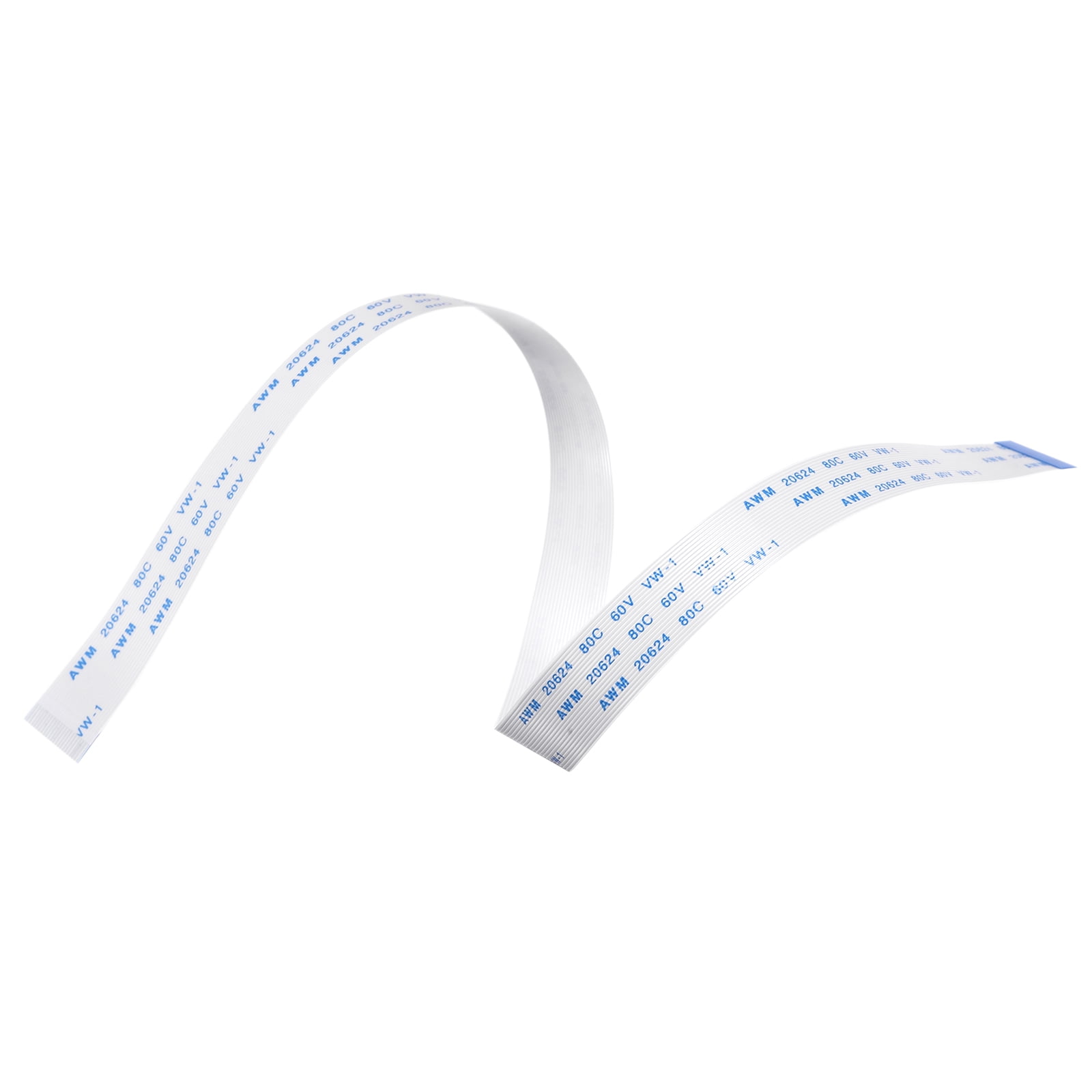Uxcell FFC Ribbon Flat Flexible Cable 22 Pin 0.5mm 300mm (B Type) for ...