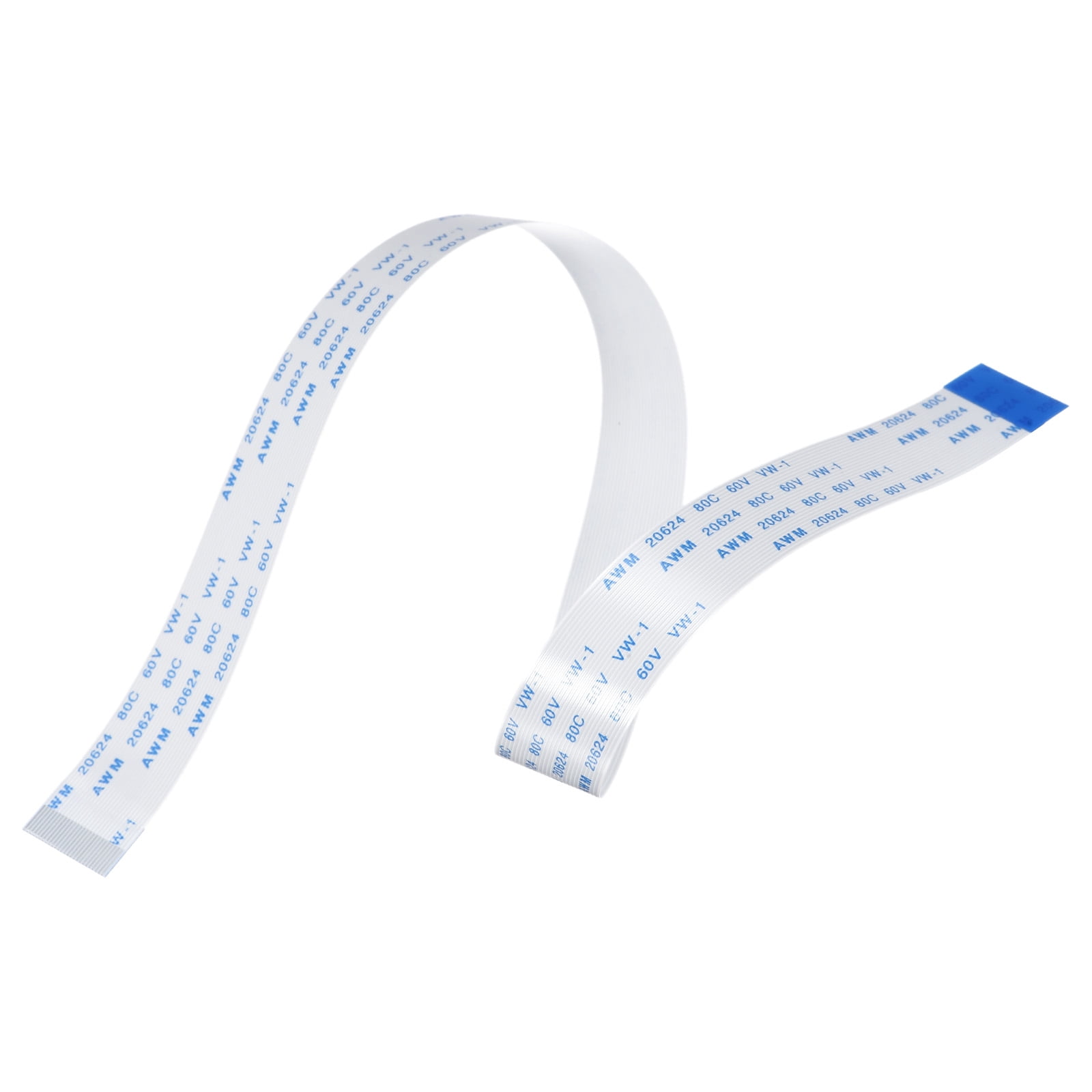 Uxcell FFC Ribbon Flat Flexible Cable 26 Pin 0.5mm 300mm (B Type) for ...