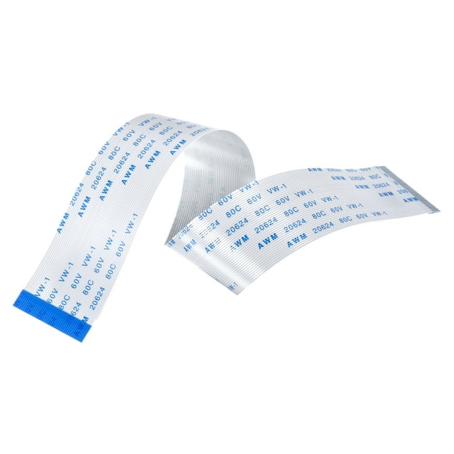 Uxcell FFC Ribbon Flat Flexible Cable 40 Pin 0.5mm 200mm (B Type) for ...