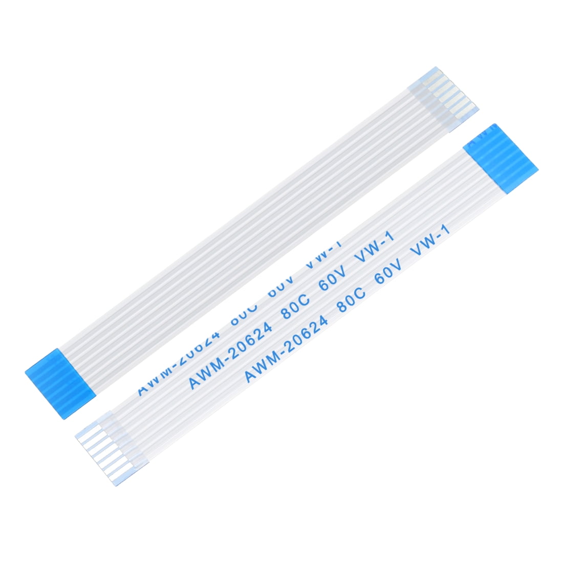 Uxcell FFC Ribbon Flat Flexible Cable, 7 Pin 1mm Pitch 50mm Long (B ...