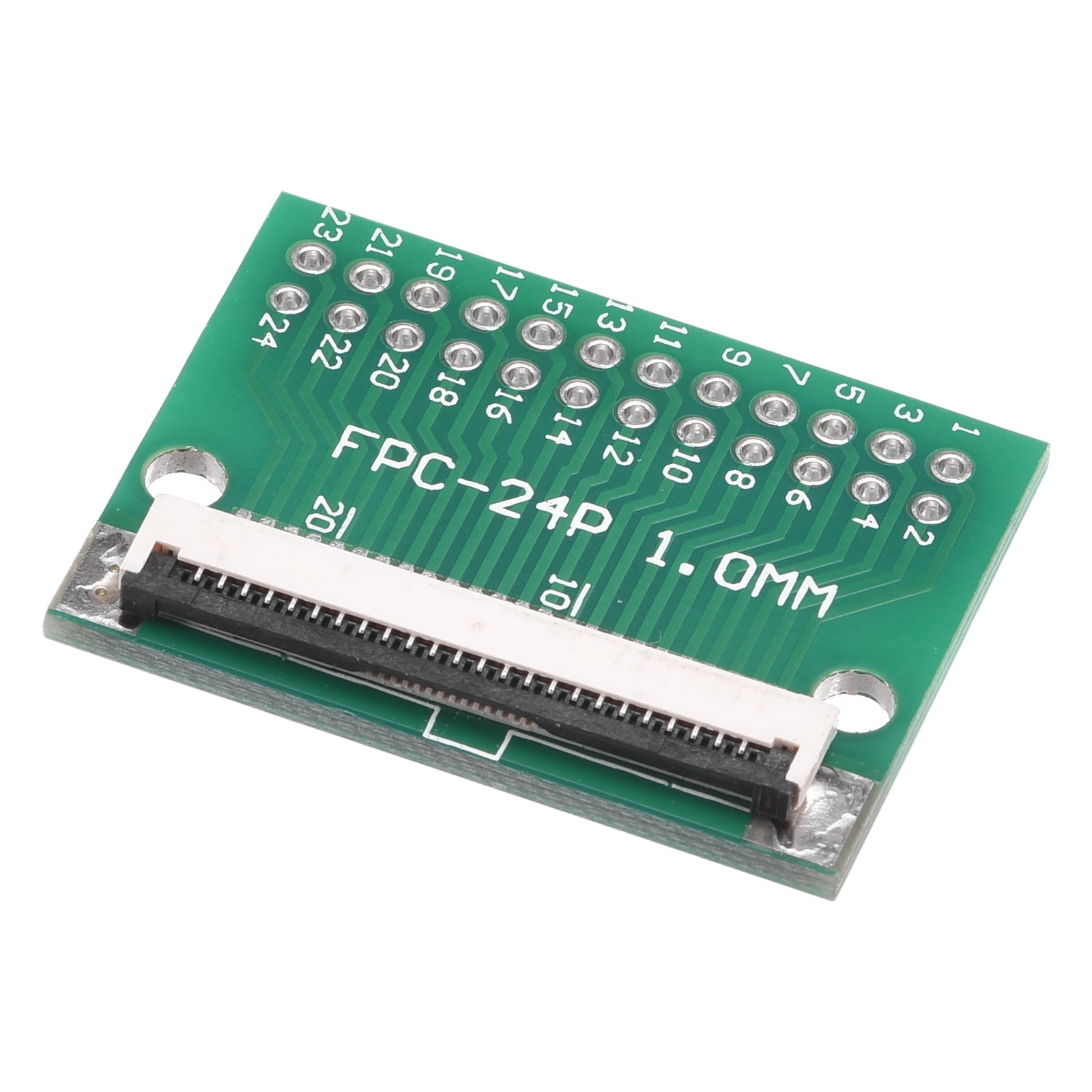 Uxcell FPC Converter Connector 24P 1.0mm on Socket Side, Back 0.5mm, to ...