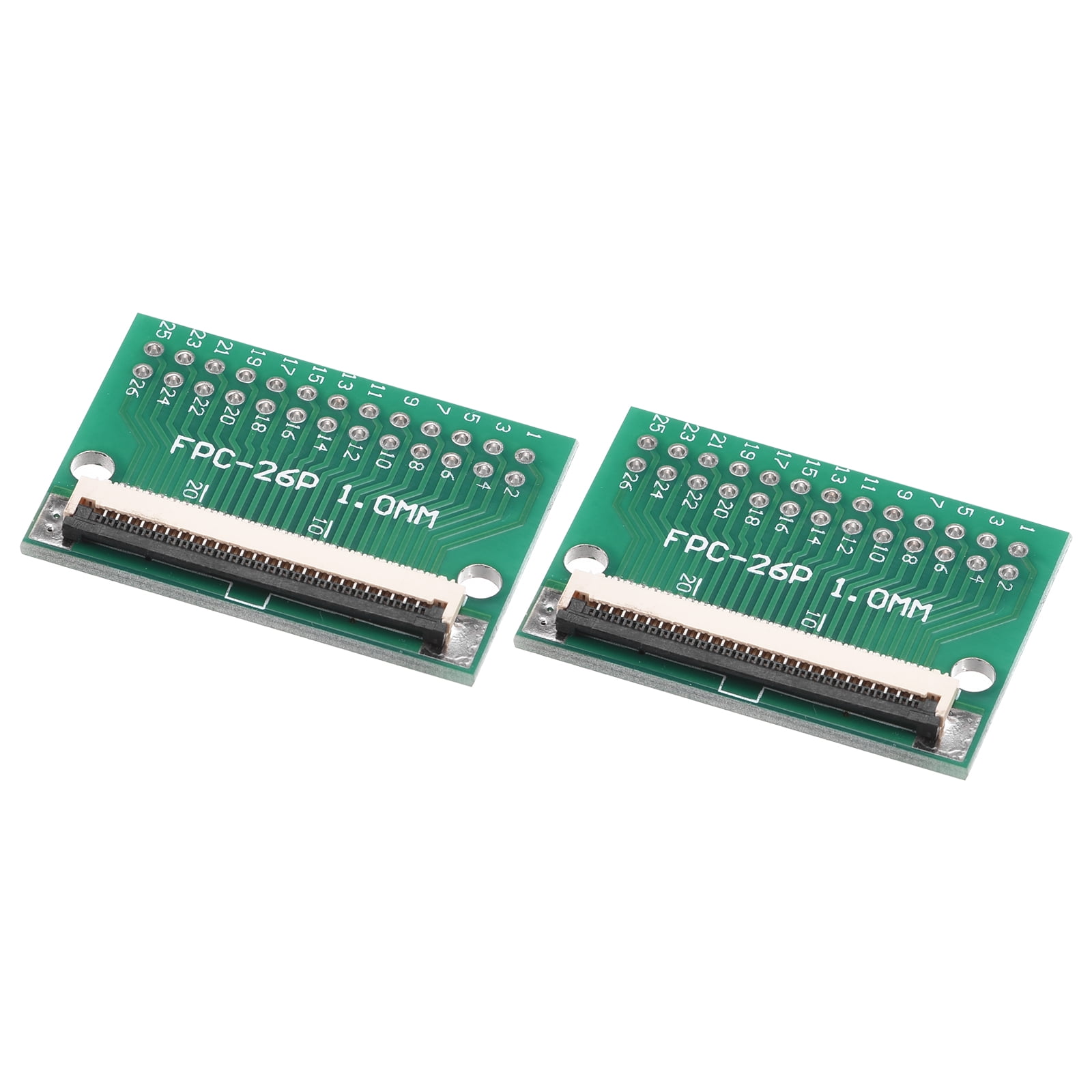 Uxcell FPC Converter Connector 26P 1.0mm on Socket Side, Back 0.5mm, to ...
