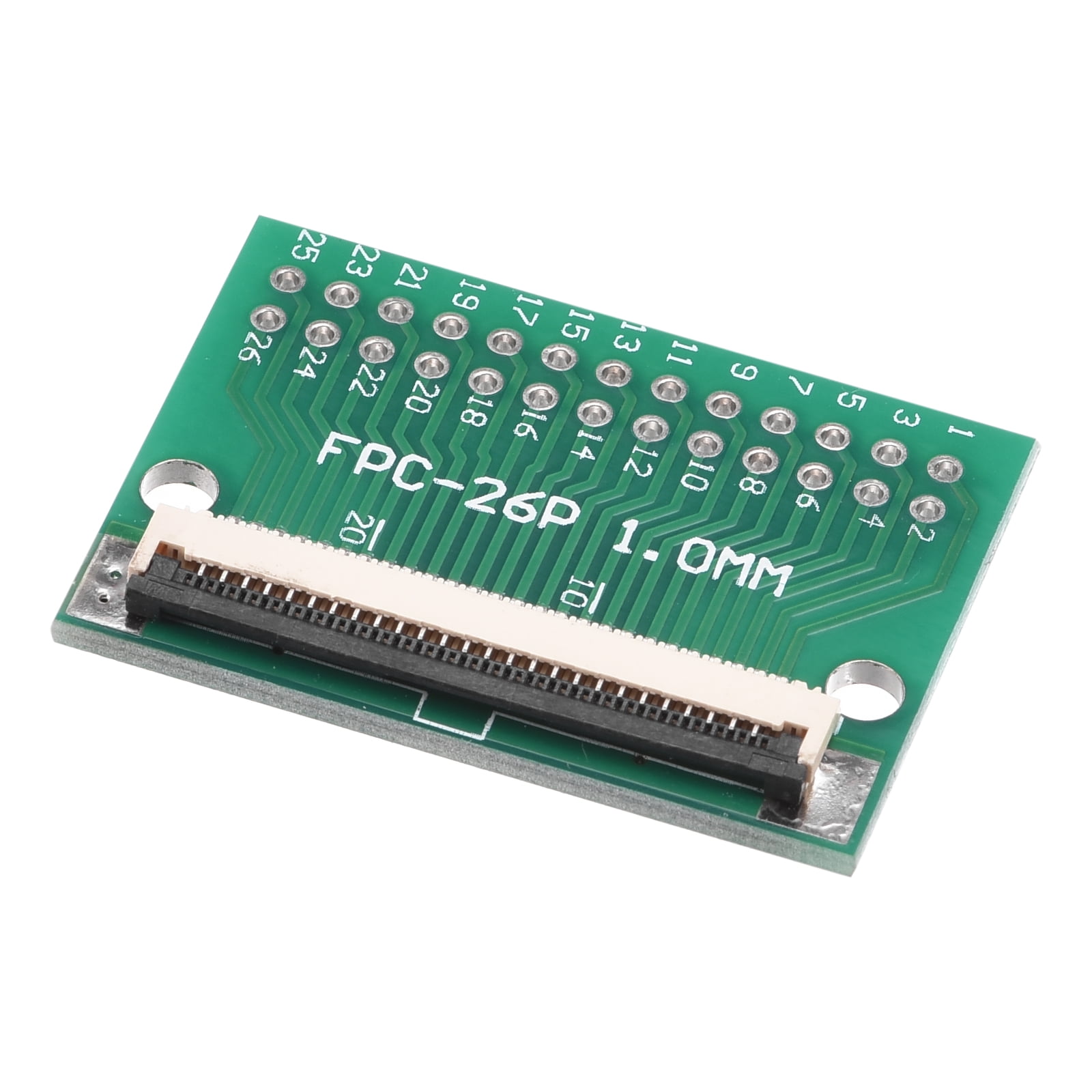 Uxcell FPC Converter Connector 26P 1.0mm on Socket Side, Back 0.5mm, to ...