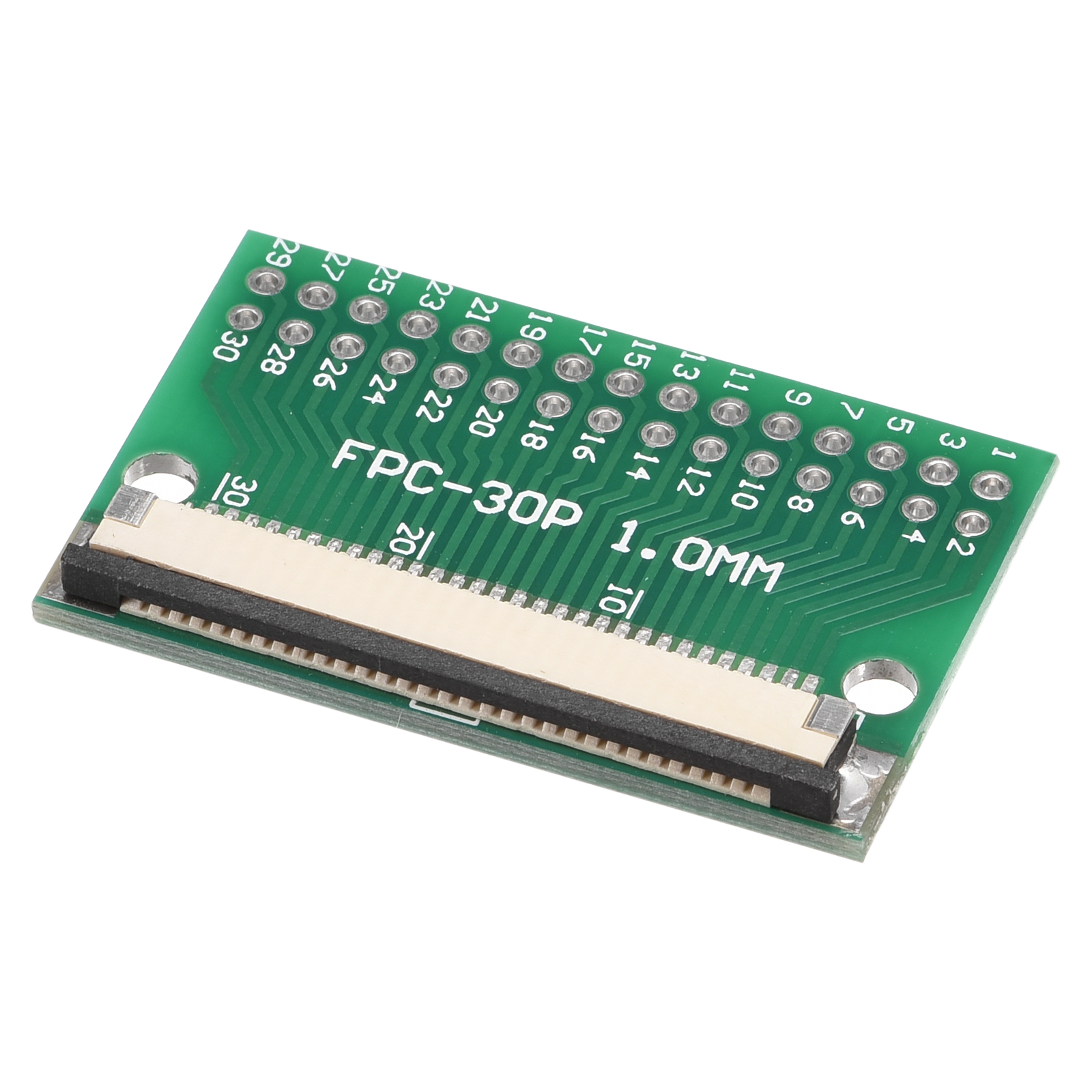 Uxcell FPC Converter Connector 30P 1.0mm on Socket Side, Back 0.5mm, to ...