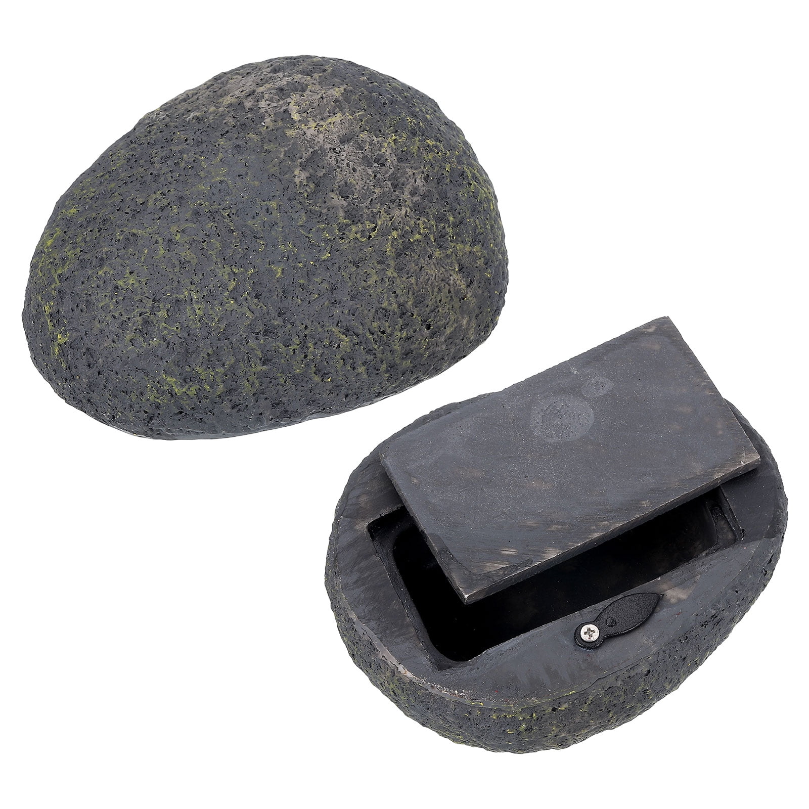 Uxcell Fake Rock Key Hider, Hide A Spare Key Outdoor Waterproof Fake ...