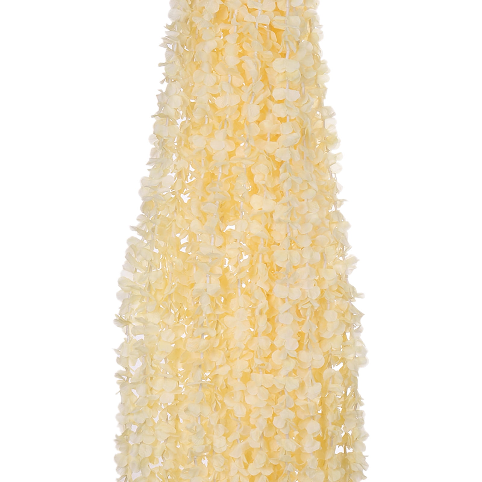 Uxcell Fake Vine Garland Flower Silk Artificial Rose Flowers 3.2FT ...