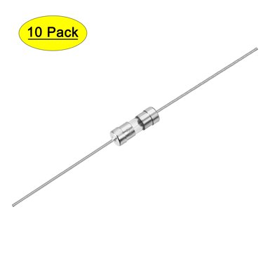 Uxcell 250V 1.5A Fuse Axial Leaded for Telecom Communication Metal ...