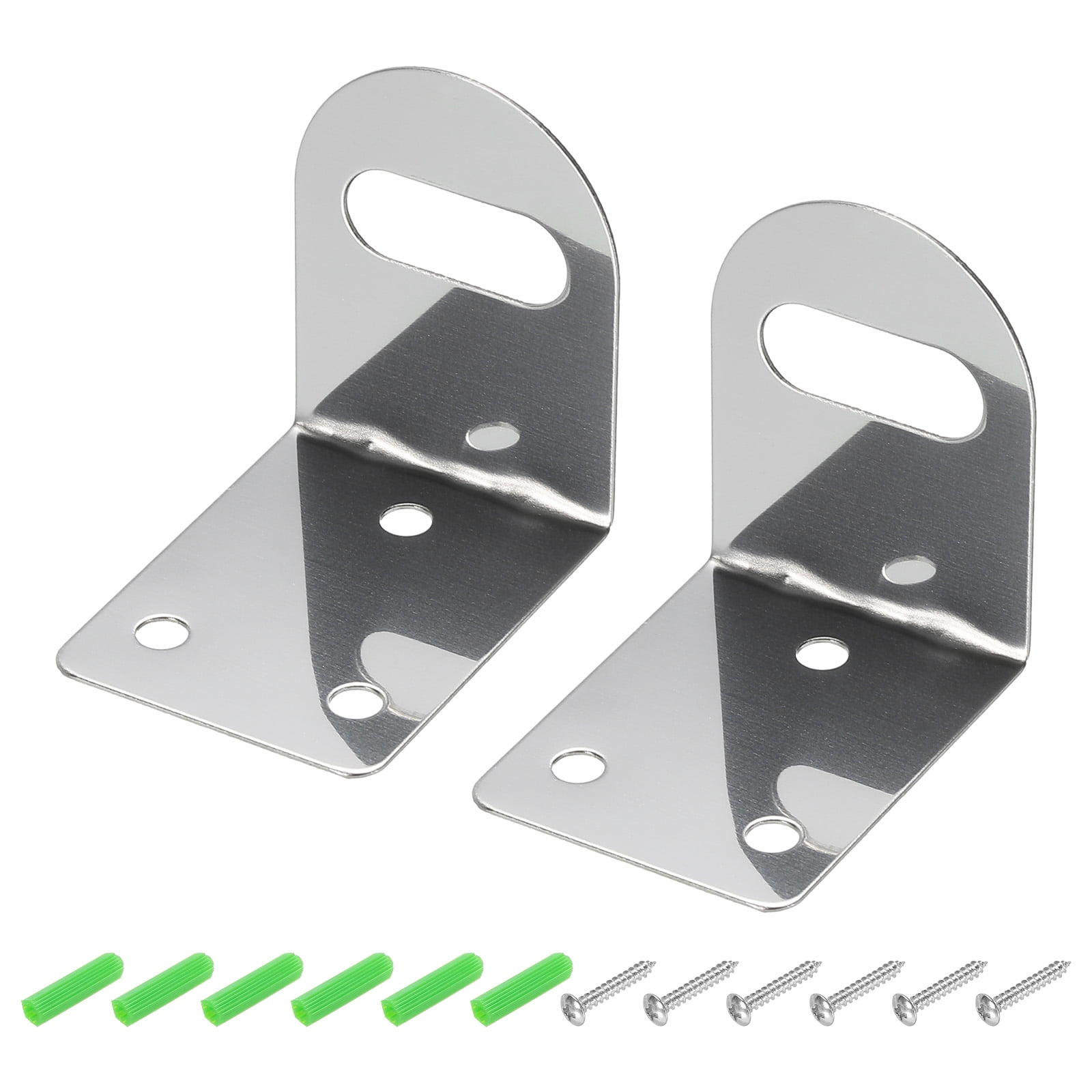 Uxcell Faucet Bracket 1/4 Inch Right Angle Bracket with Screw for Water ...