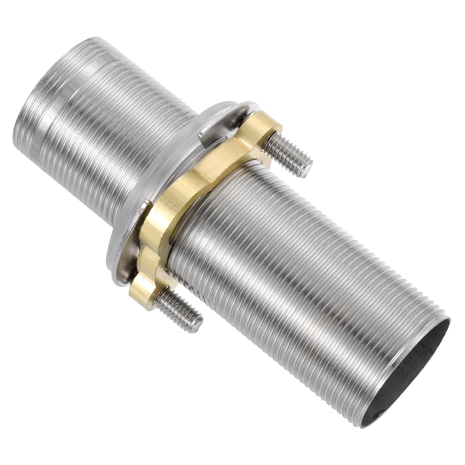 Uxcell Faucet Mount Extension Shank 4"x 1.25" Stainless Steel Pipe ...
