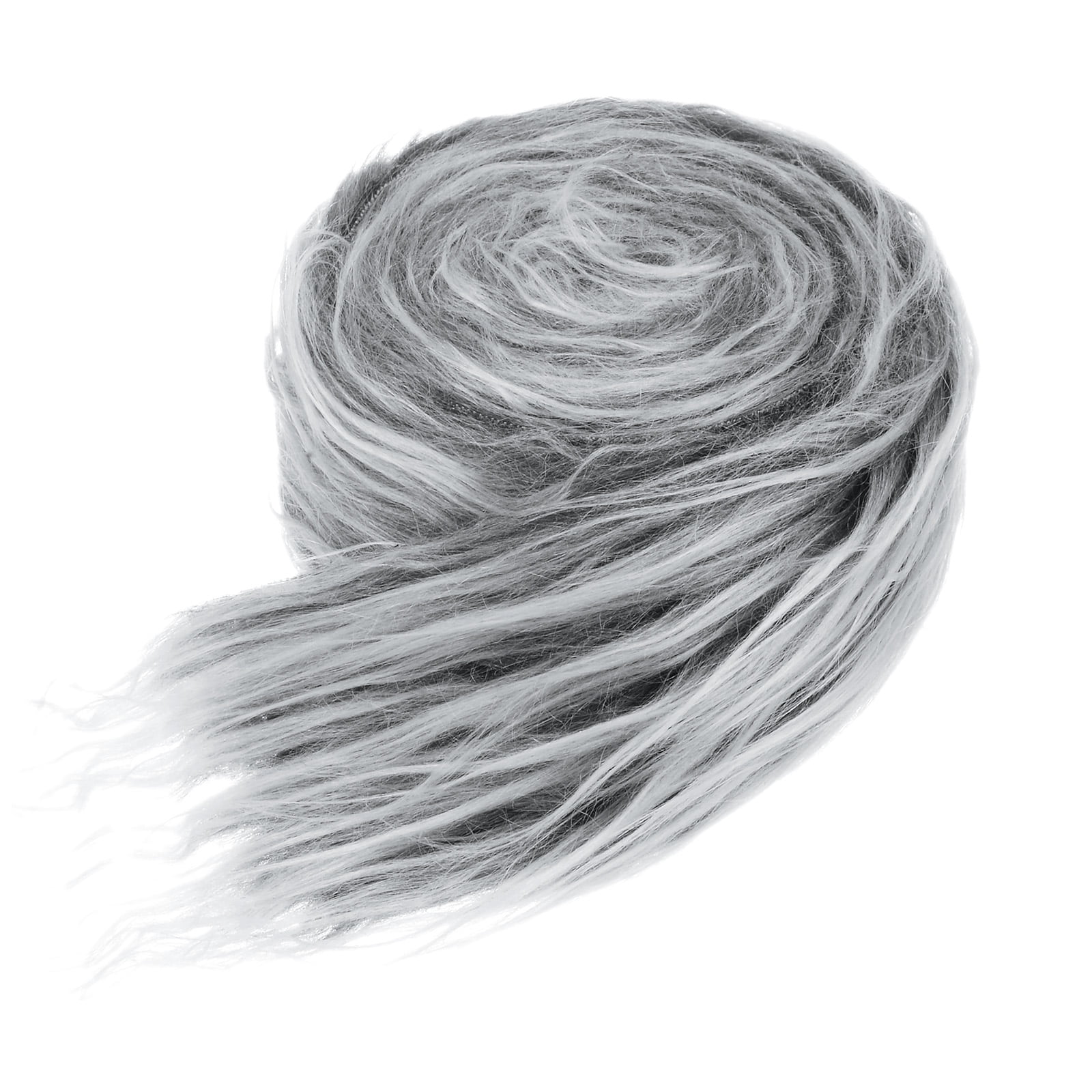 Uxcell Faux Fur Fabric Precut Strips, 59x2 Inch Plush Faux Fur Fabric ...