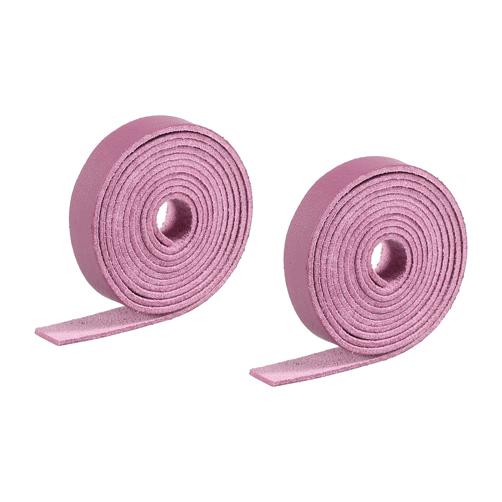 Uxcell Faux Leather Straps Strip Belt Leather String 1cm/0.4" Width for ...