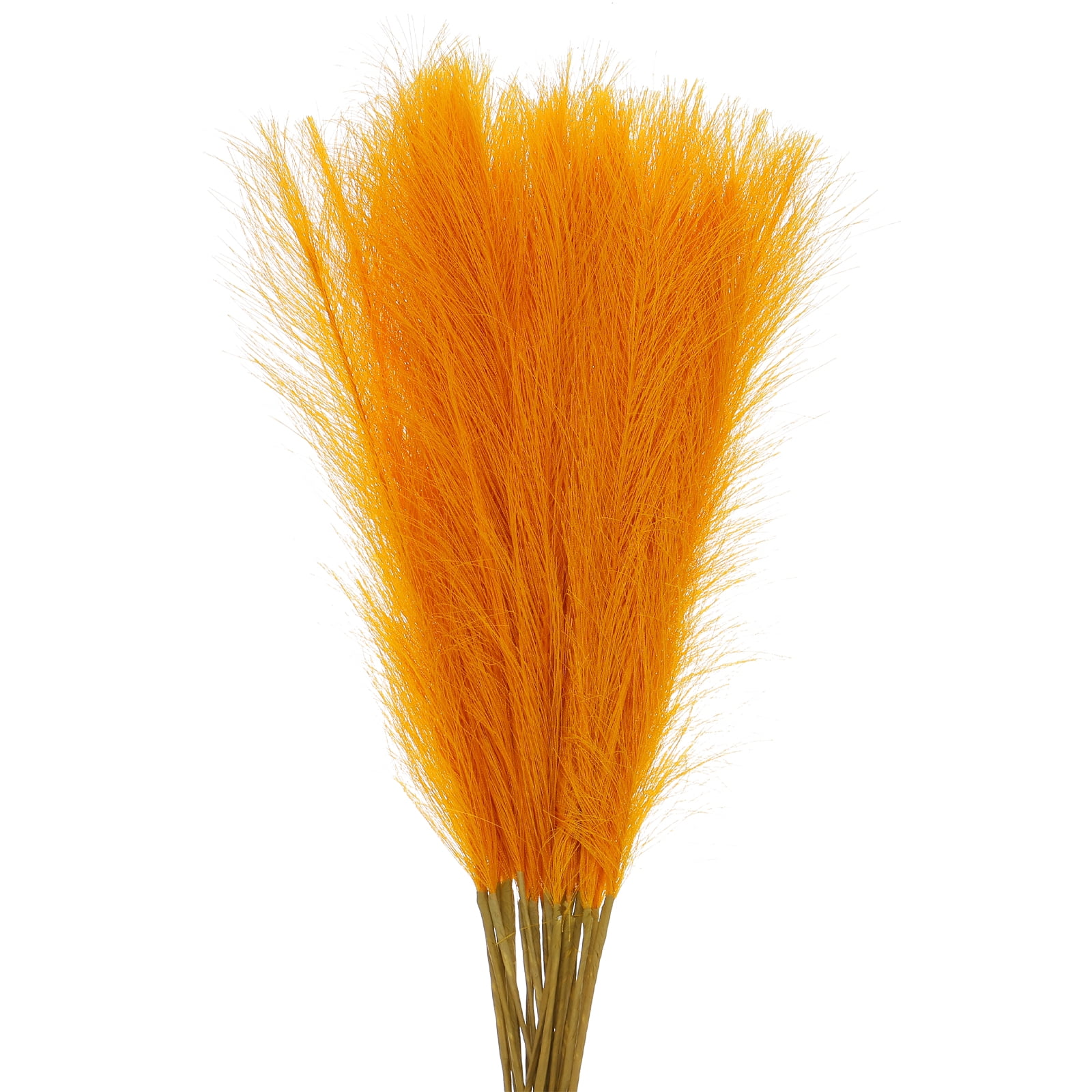 Uxcell Faux Pampas Grass2155cm Fluffy Fake Pampas Grass Decor For Living Room Party Wall Vase