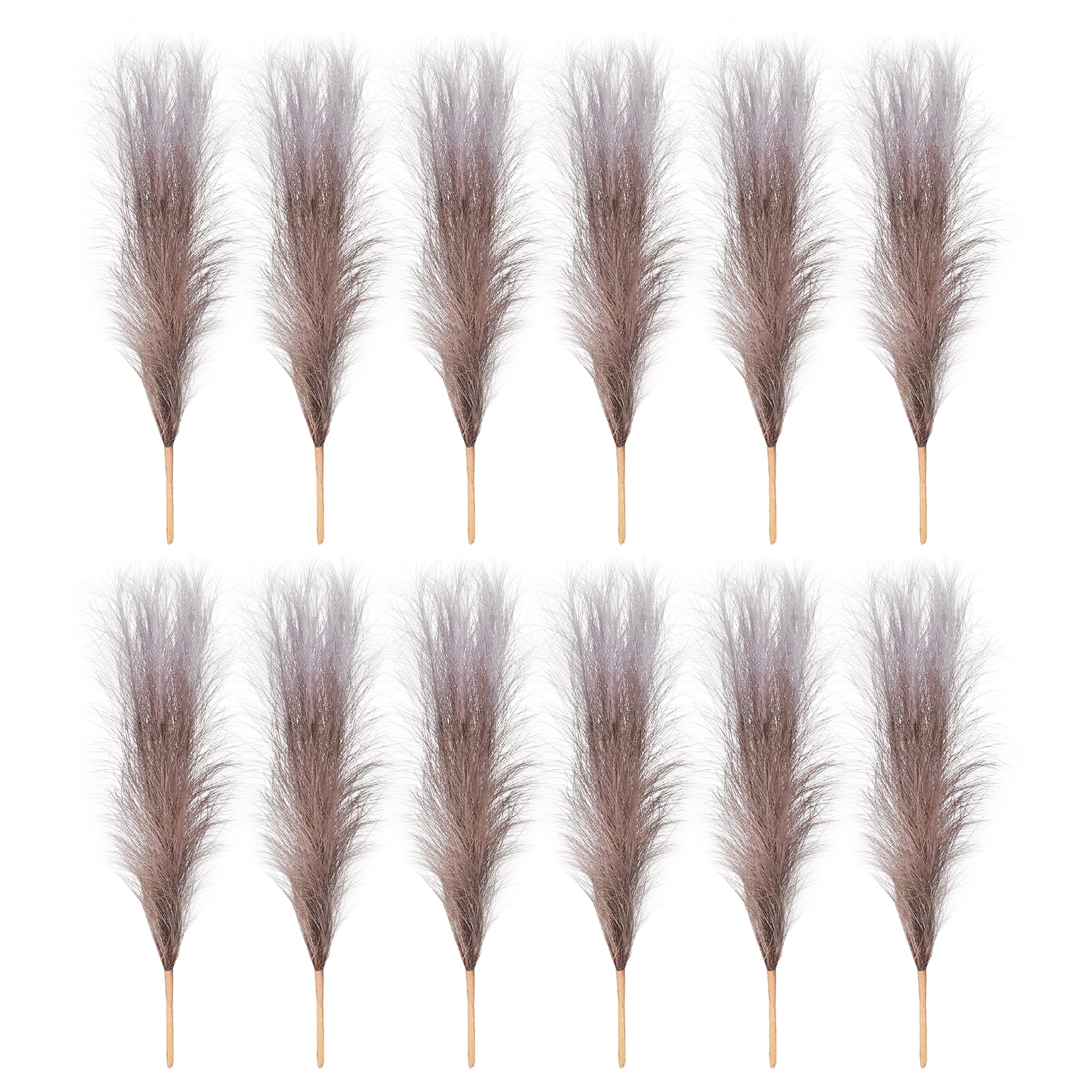 Uxcell Faux Pampas Grass, Boho Decor for Home Artificial Tall Fluffy ...