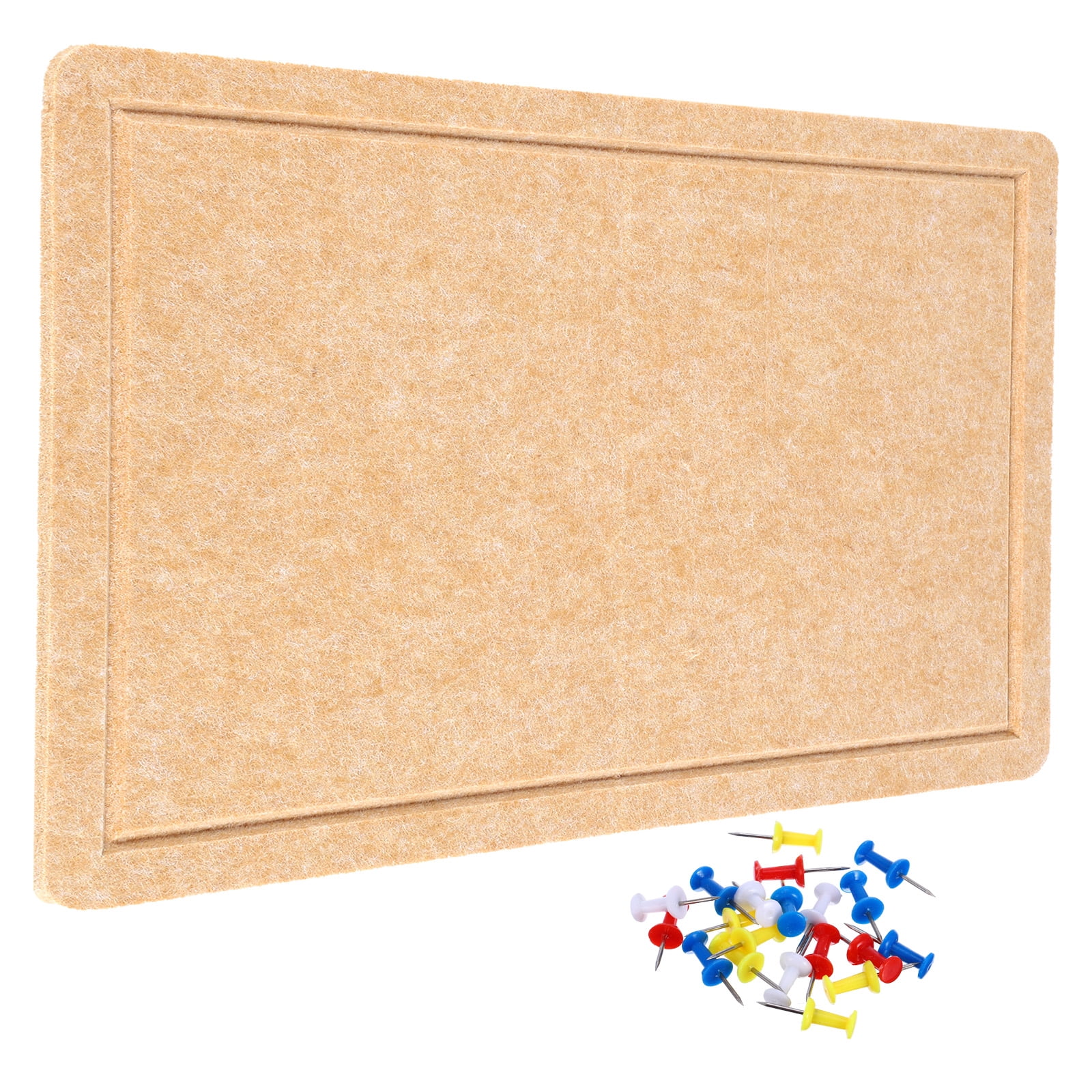 Uxcell Felt Bulletin Board, 24 x 15.7 -Inch Foldable Decorative Pin ...