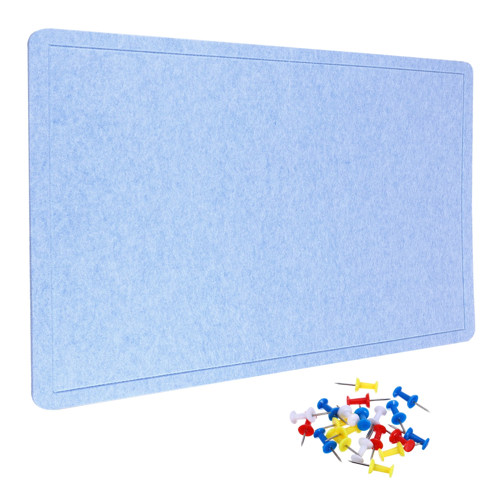 Uxcell Felt Bulletin Board, 48 x 36 -Inch Foldable Decorative Pin Board ...