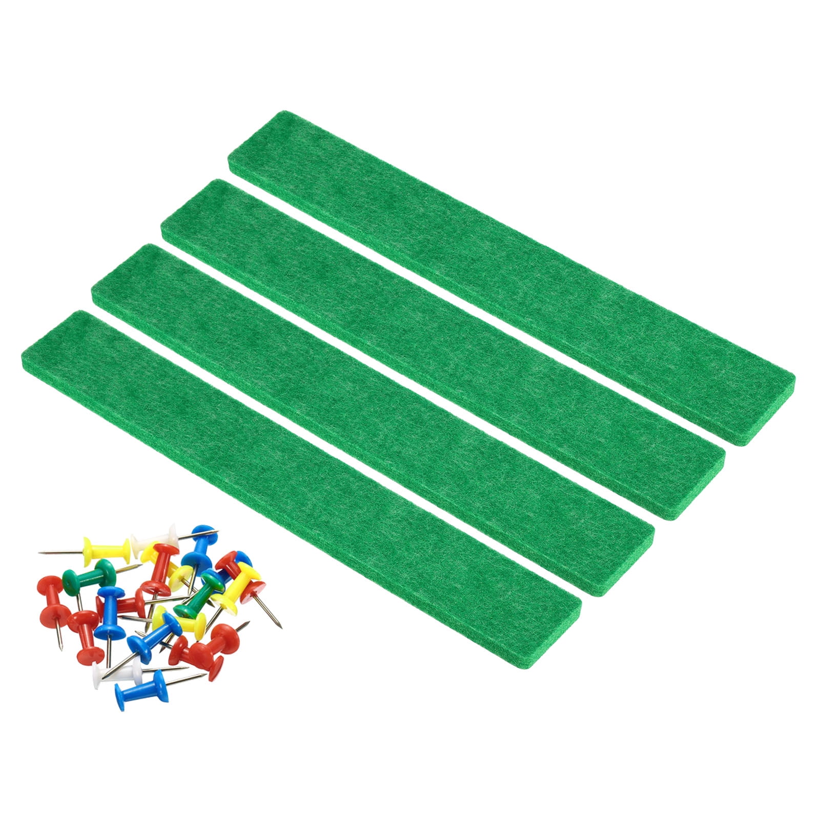Uxcell Felt Bulletin Board Bar Strip Self Adhesive Wall Pin Board ...