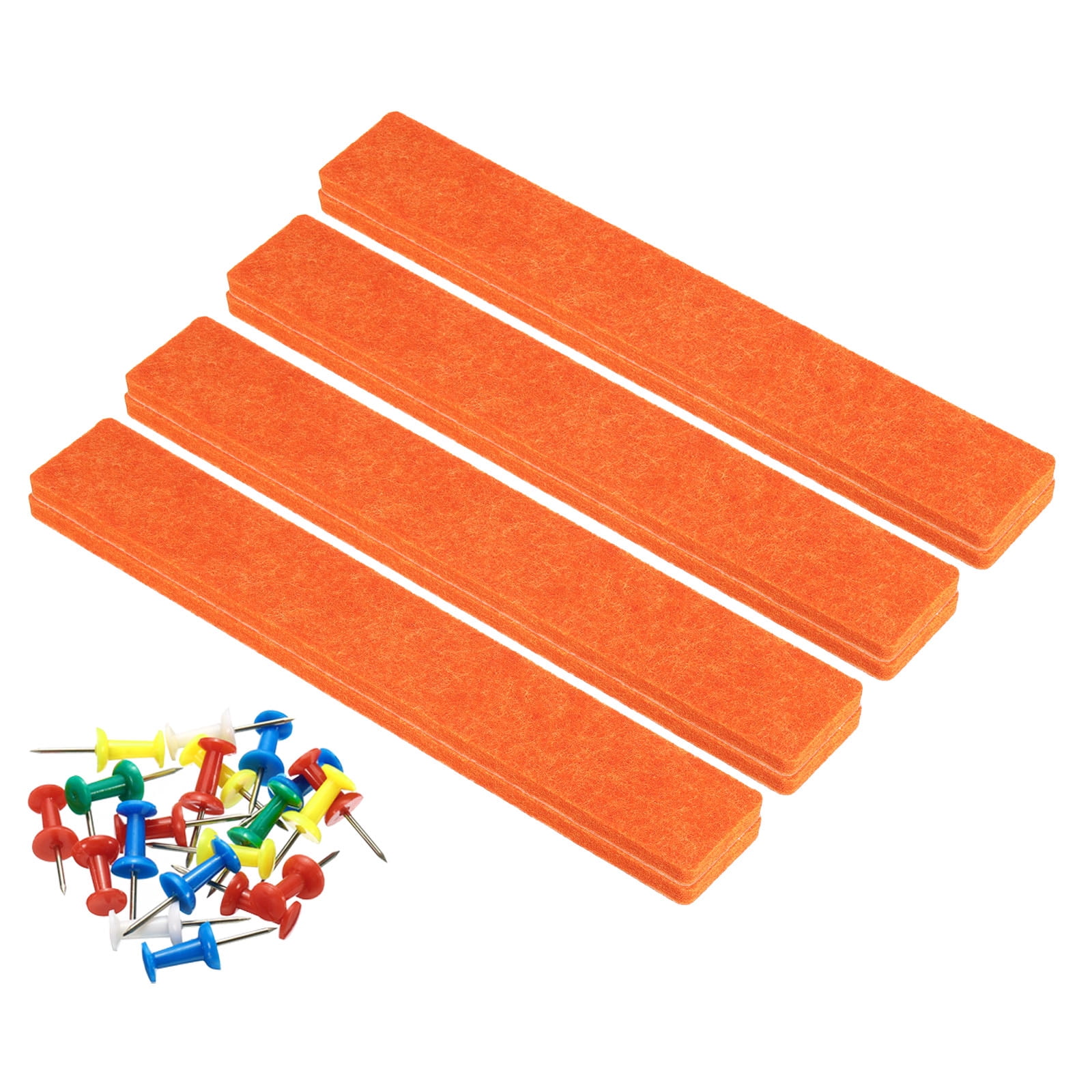 Uxcell Felt Bulletin Board Bar Strip Self Adhesive Wall Pin Board ...
