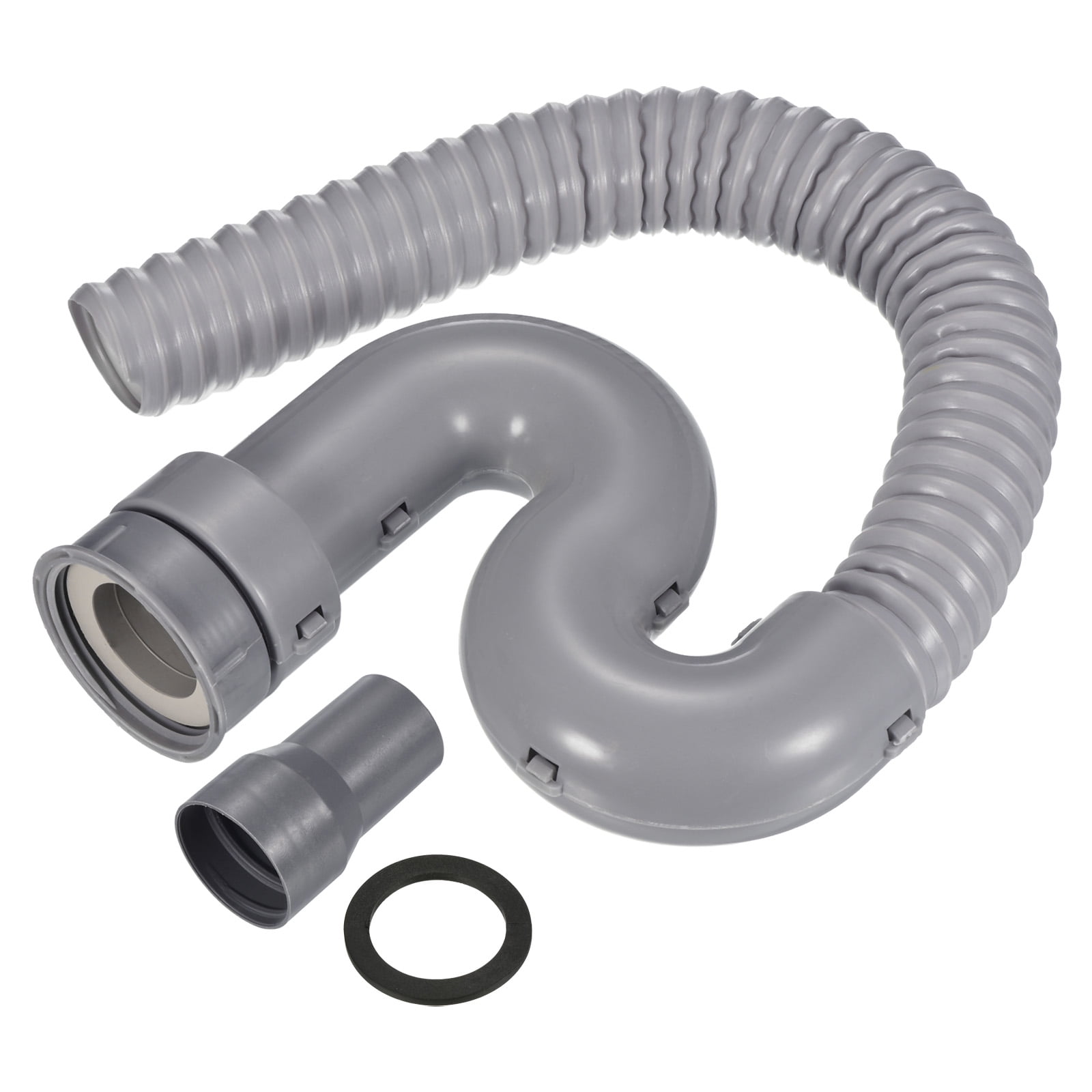 Uxcell Female G11/2 Expandable Flexible Strainer Tubing Drain Pipe Kit ...