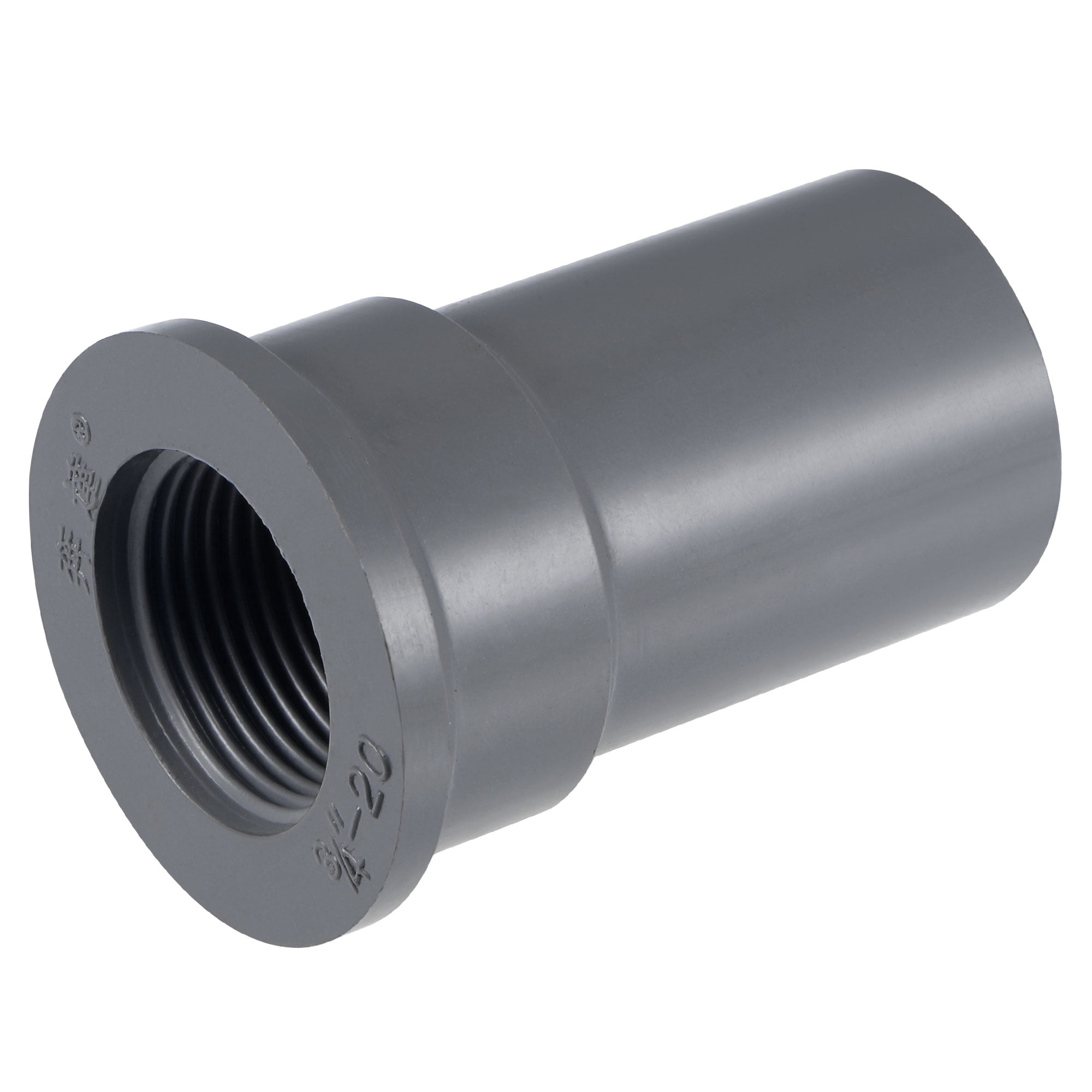 Uxcell Female Thread ID DN PVC Straight Water Pipe Connector Adapter G3 ...