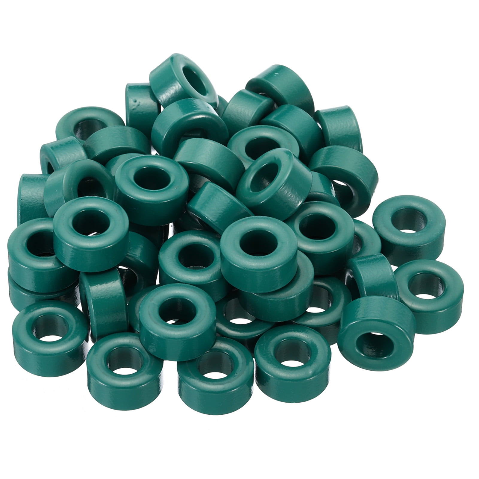 Uxcell Ferrite Toroid Core, Toroid Core 0.8"ODx0.4"IDx0.4"H Ferrite ...