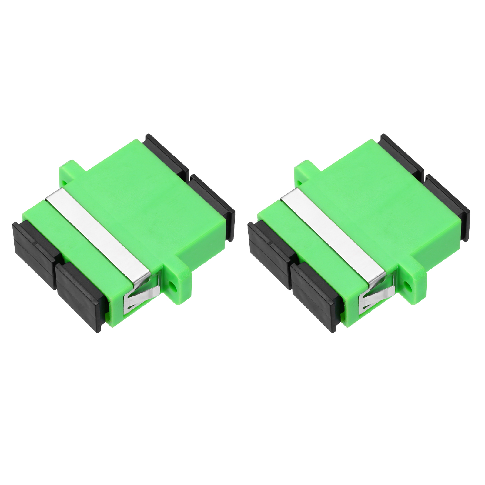 Uxcell Fiber Optic Coupler SC/APC Single Mode Duplex for Network ...
