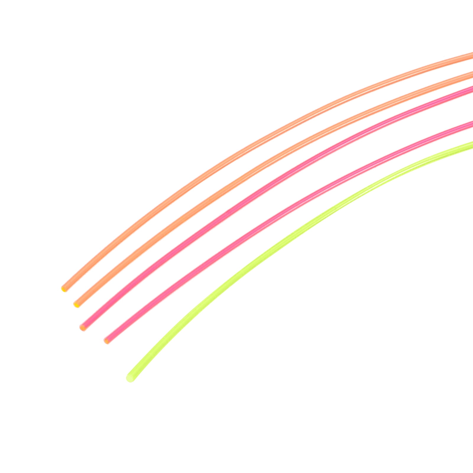 Uxcell Fiber Optic Rods PMMA 0.5mmx20cm 1/64" Dia for Sight Filament ...