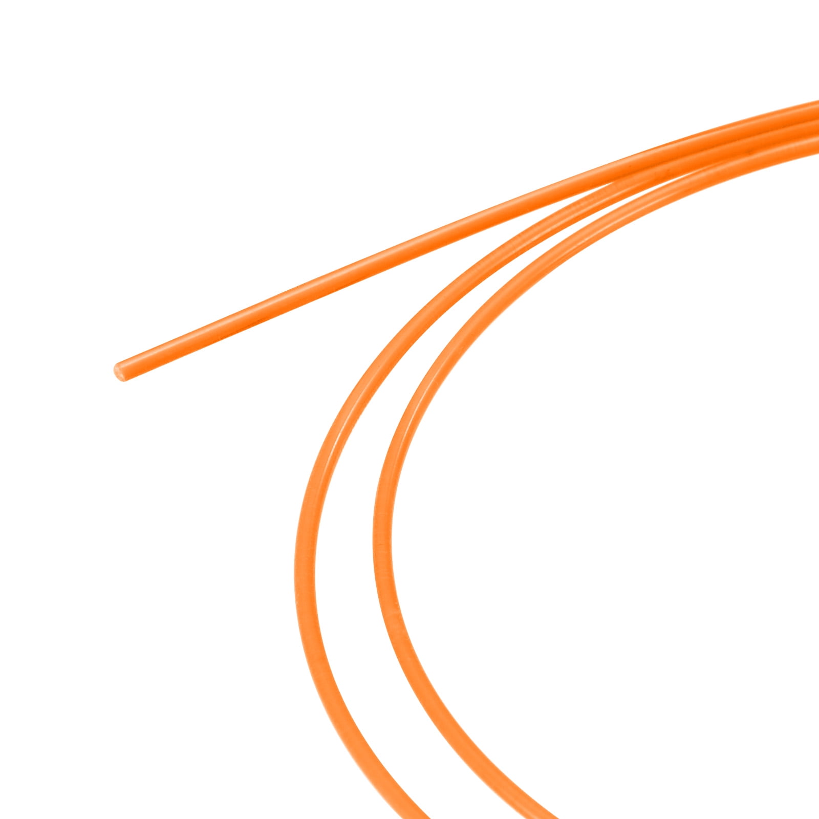 Uxcell Fiber Optic Rods PMMA 1mmx30cm for Sight Filament Orange Pack of ...