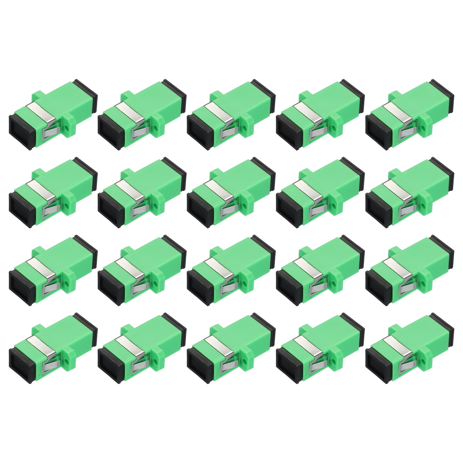 Uxcell Fiber Optical Coupler SC-SC/APC, Single Mode Simplex Adapter, SC ...