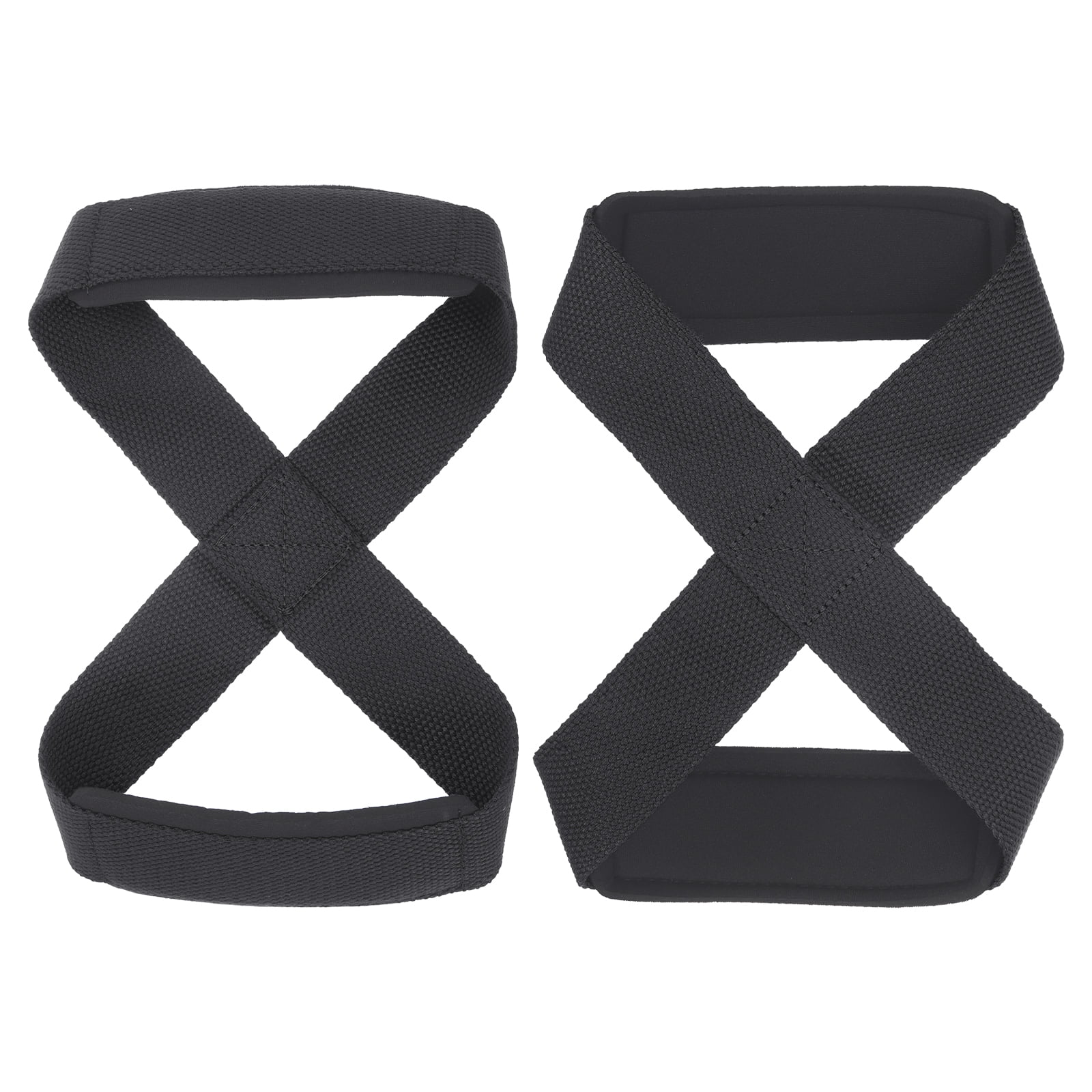 Uxcell Figure Lifting Strap, Weightlifting Wrist Wraps Dead Lift Padded ...