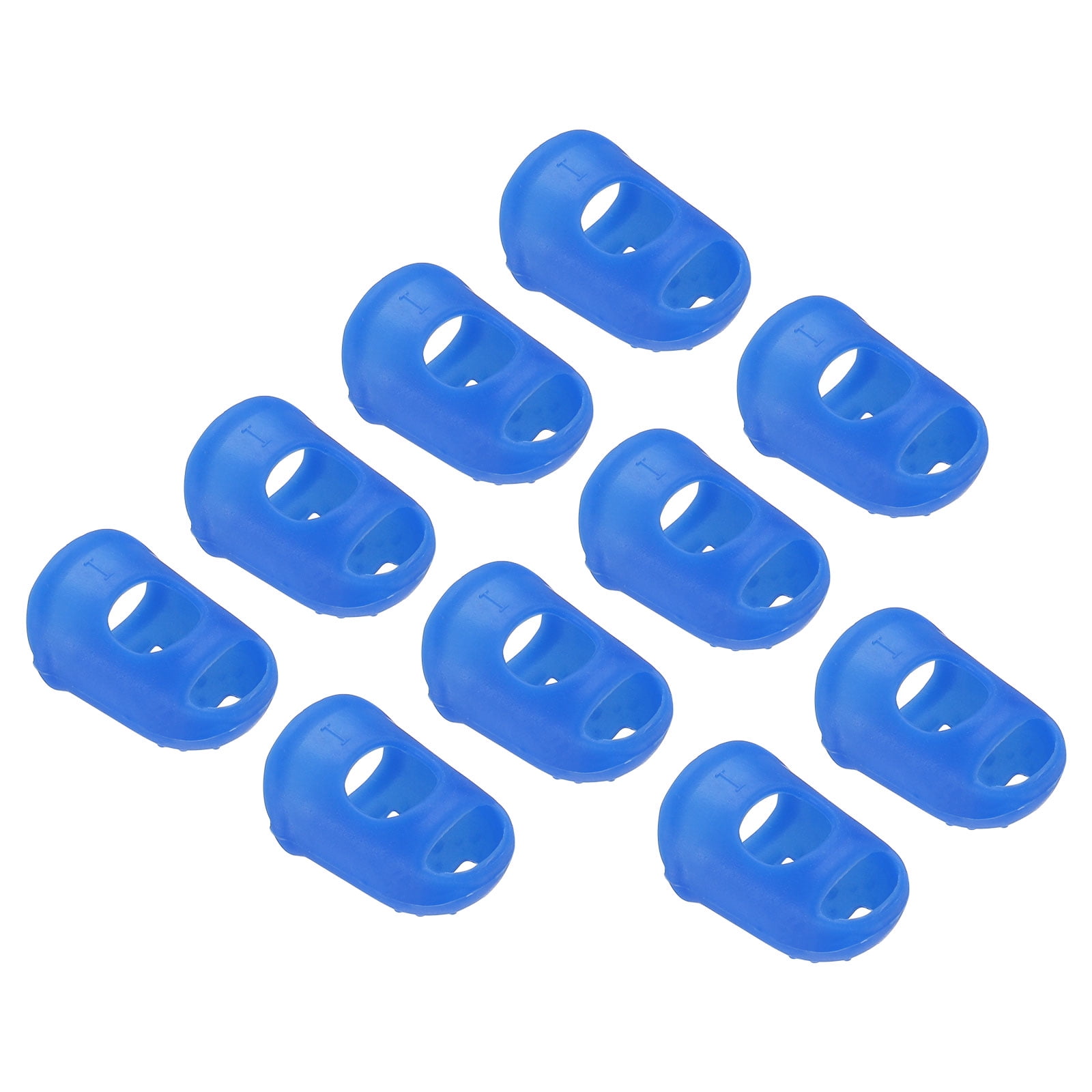 Uxcell Finger Tips Anti Slip Fingertip Protector, 10 Pack 25mm Silicone ...