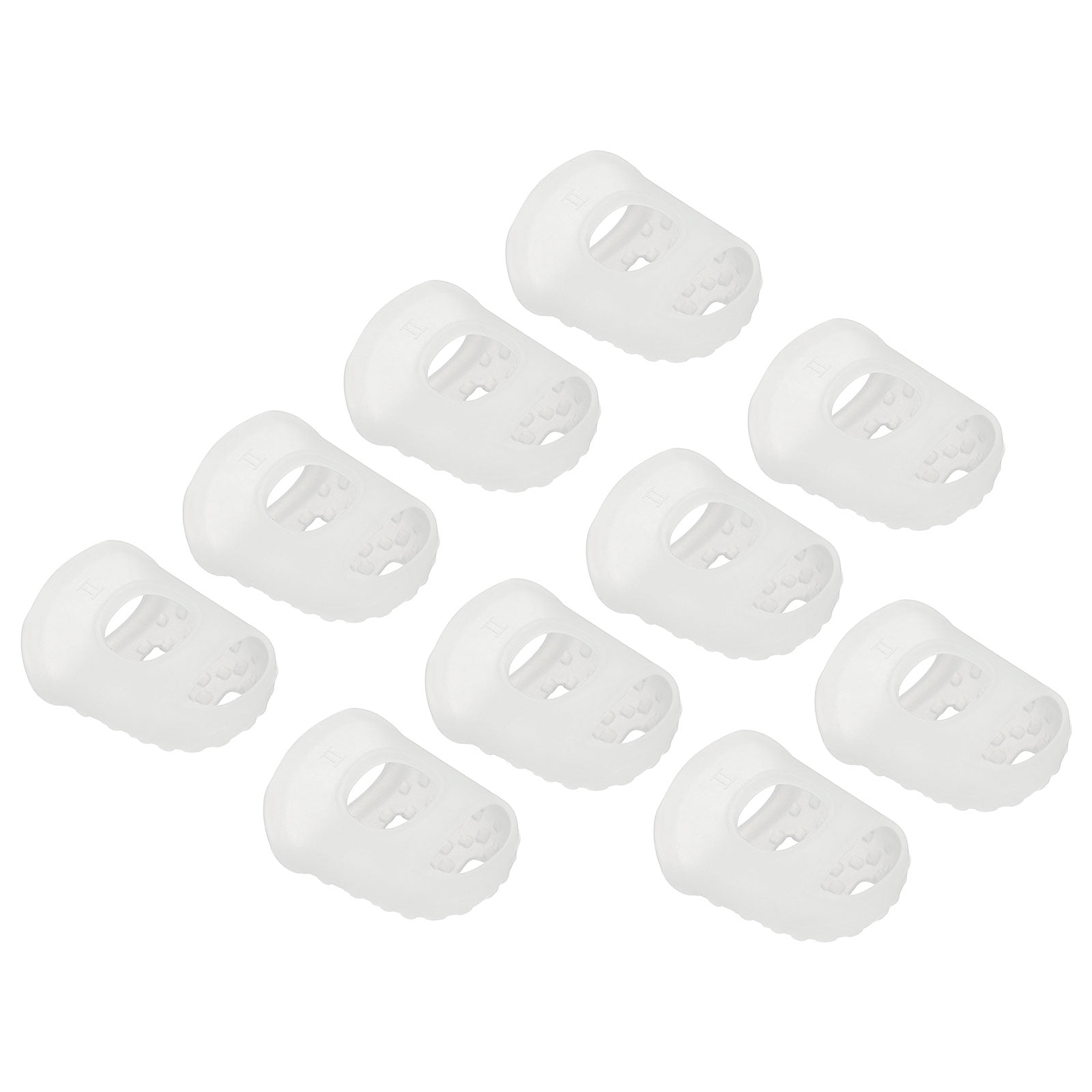 Uxcell Finger Tips Anti Slip Fingertip Protector, 10 Pack 28mm Silicone ...