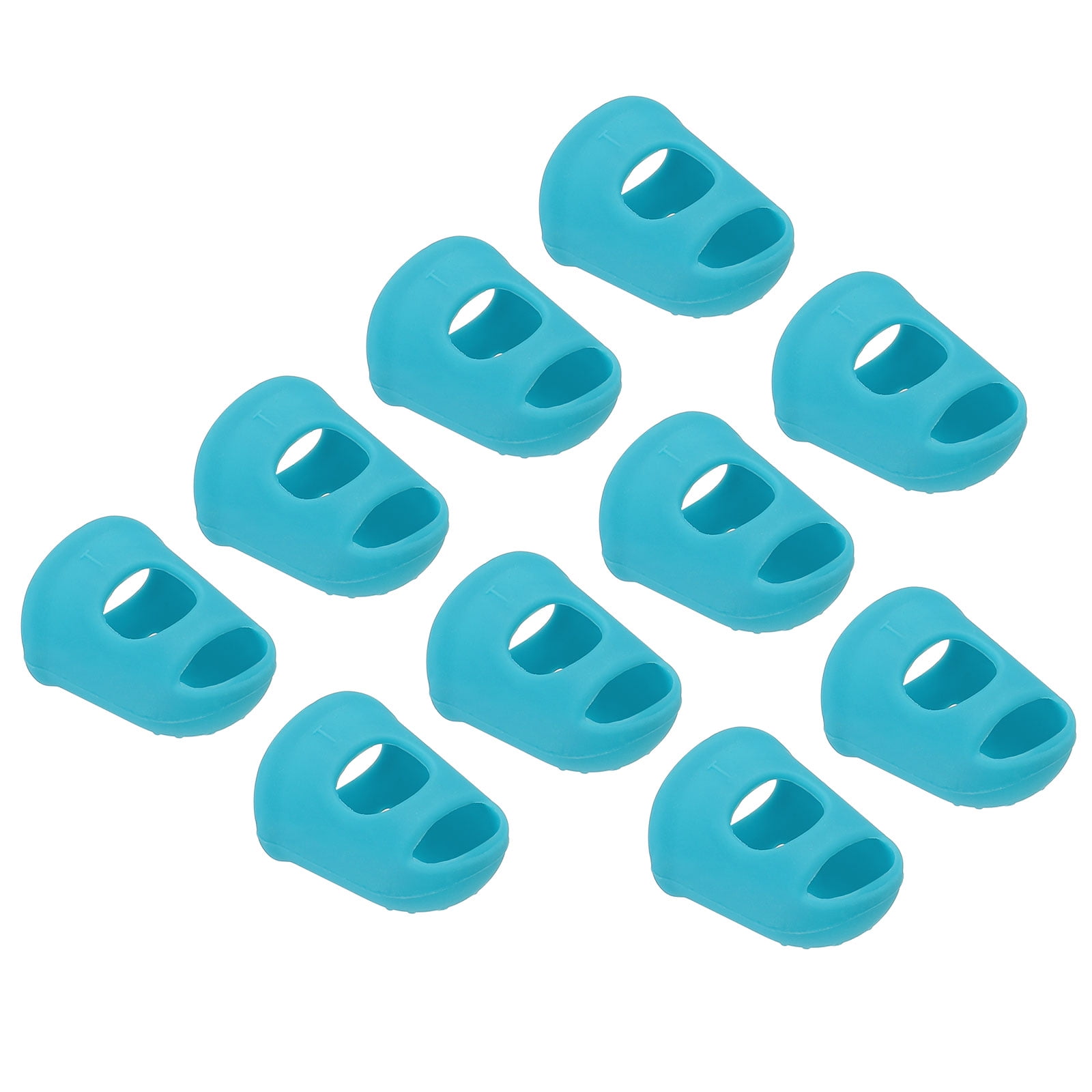 Uxcell Finger Tips Anti Slip Fingertip Protector, 20 Pack 25mm Silicone ...