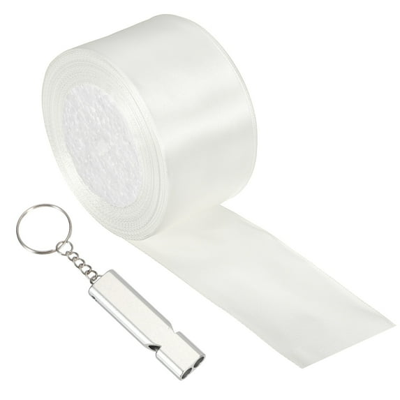 Uxcell Finish Line Satin Ribbon, Double-Faced Polyester Fabric Ribbon ...