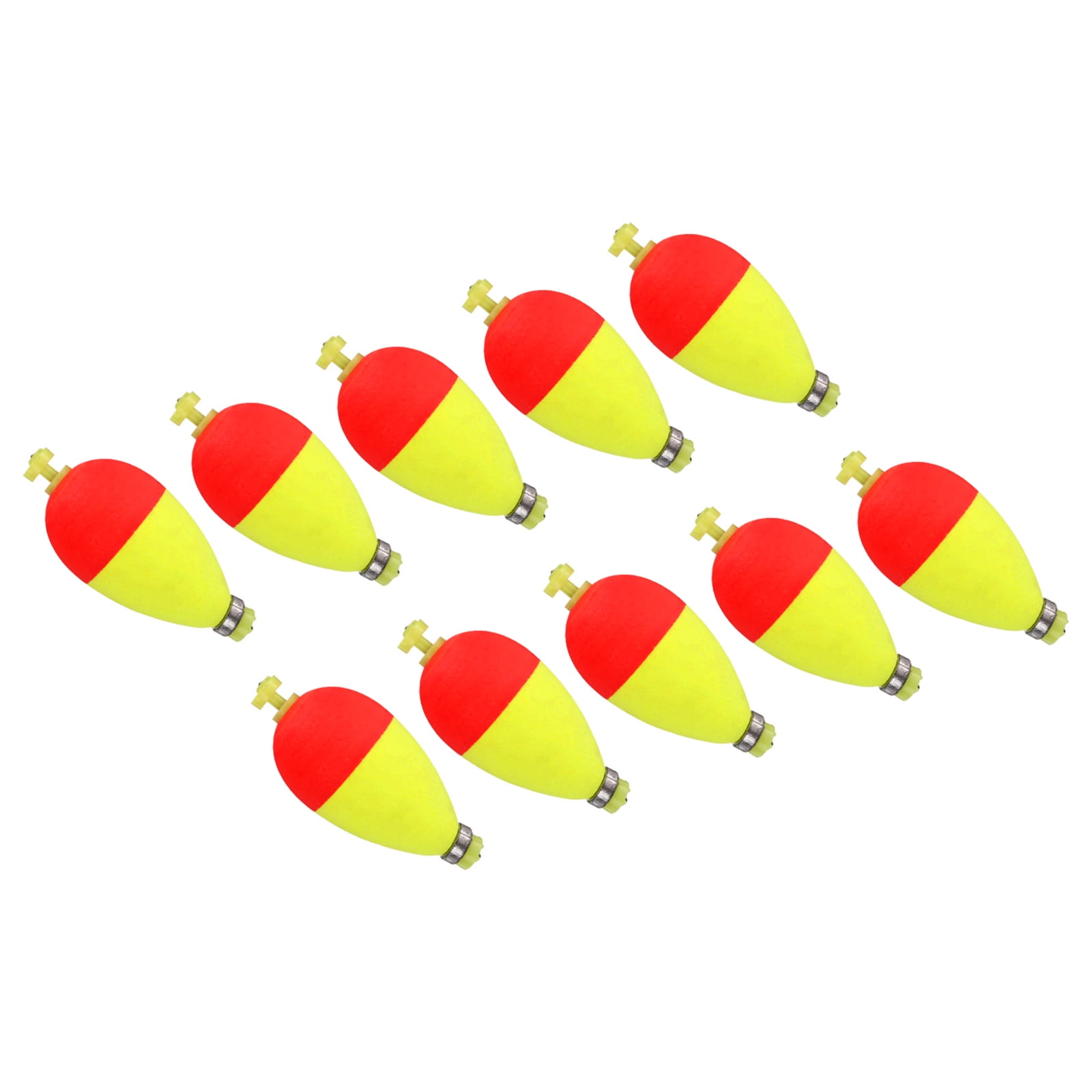 Uxcell Fishing Bobbers Floats 2.4 Inch, Pear Shape EVA Spring Foam ...
