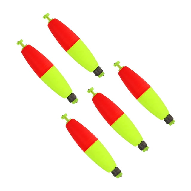 Uxcell Fishing Bobbers Floats, 3x0.7 in EVA Spring Foam Floats Weighted ...