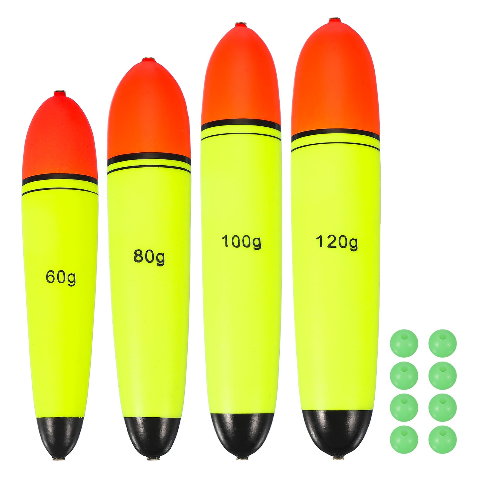 Uxcell Fishing Slip Bobbers, EVA Foam Bobbers Slip Floats with Fish ...
