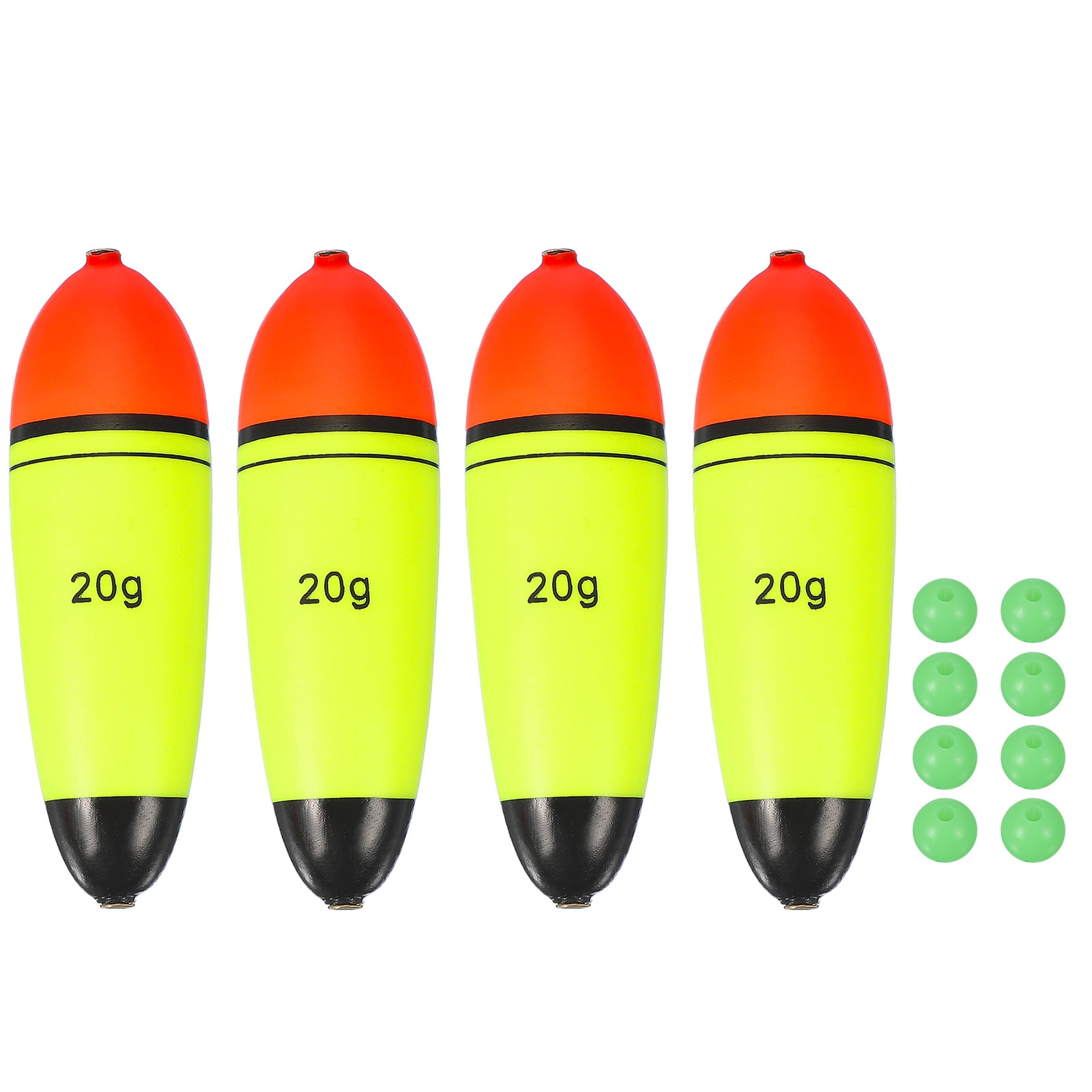 Uxcell Fishing Slip Bobbers, EVA Foam Bobbers Slip Floats with Fish ...