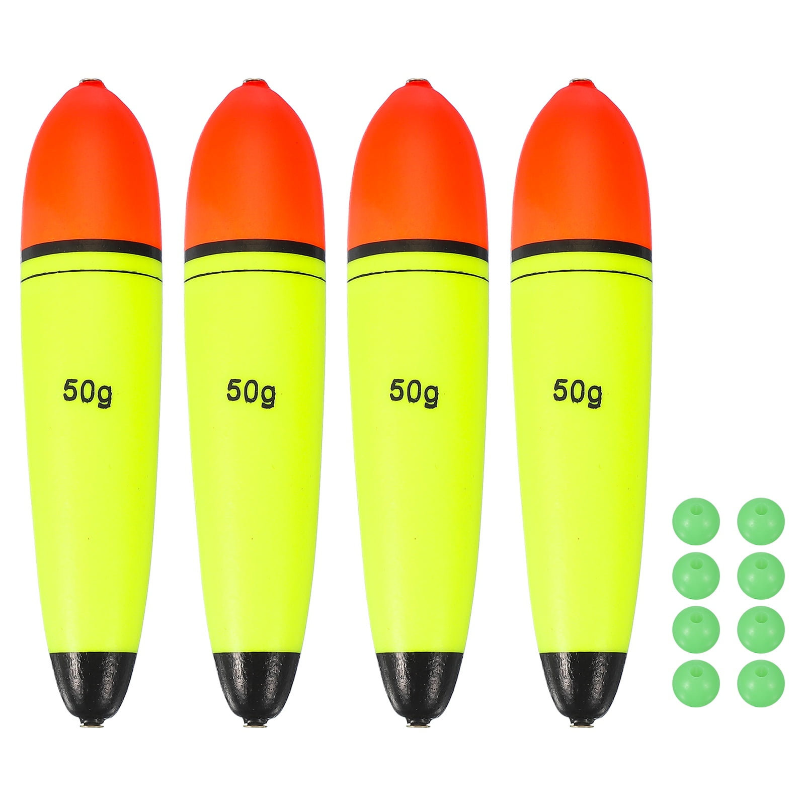 Uxcell Fishing Slip Bobbers, EVA Foam Bobbers Slip Floats with Fish ...