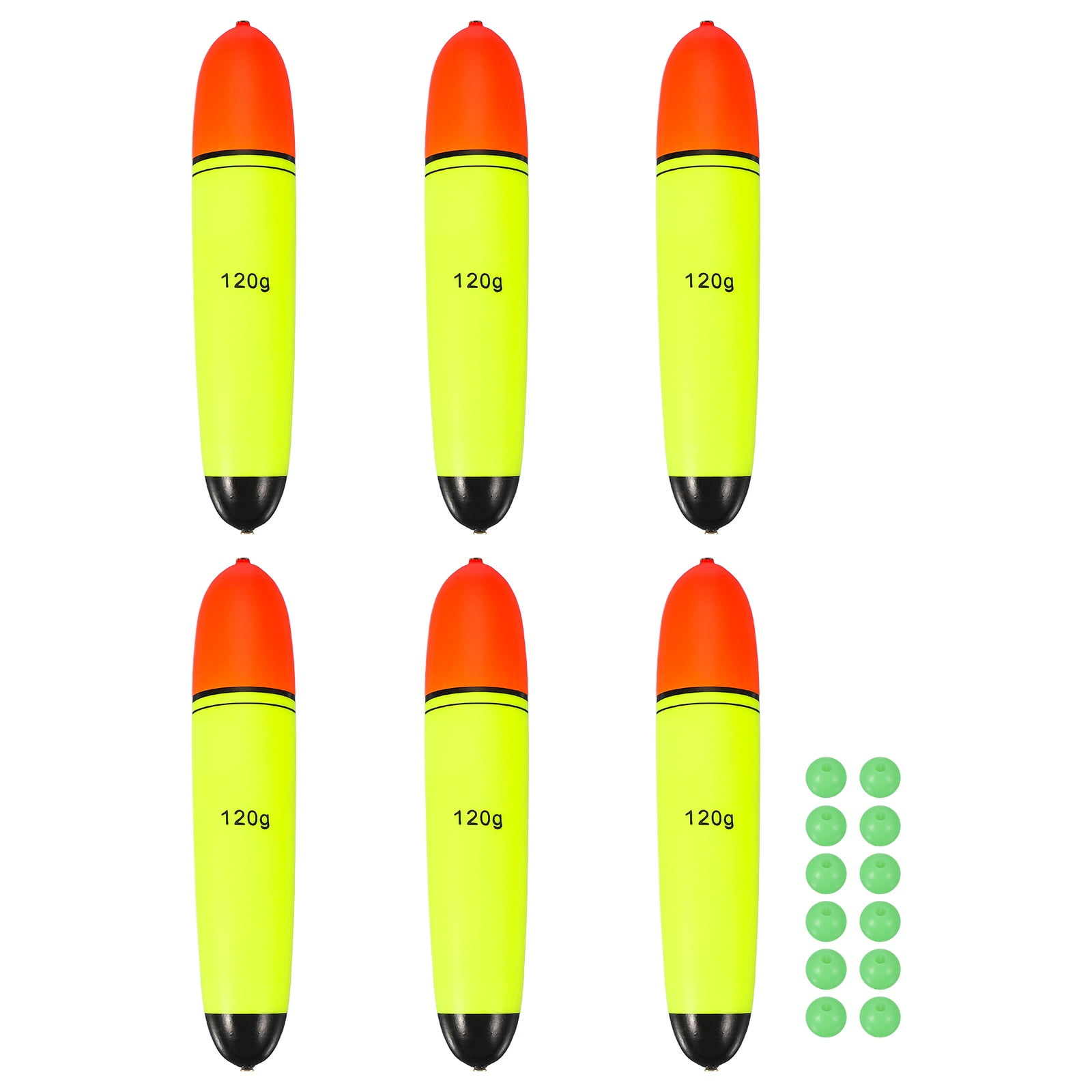 Fishing Slip Bobbers, EVA Foam Bobbers with Fish Beads for Bass Fishing ...
