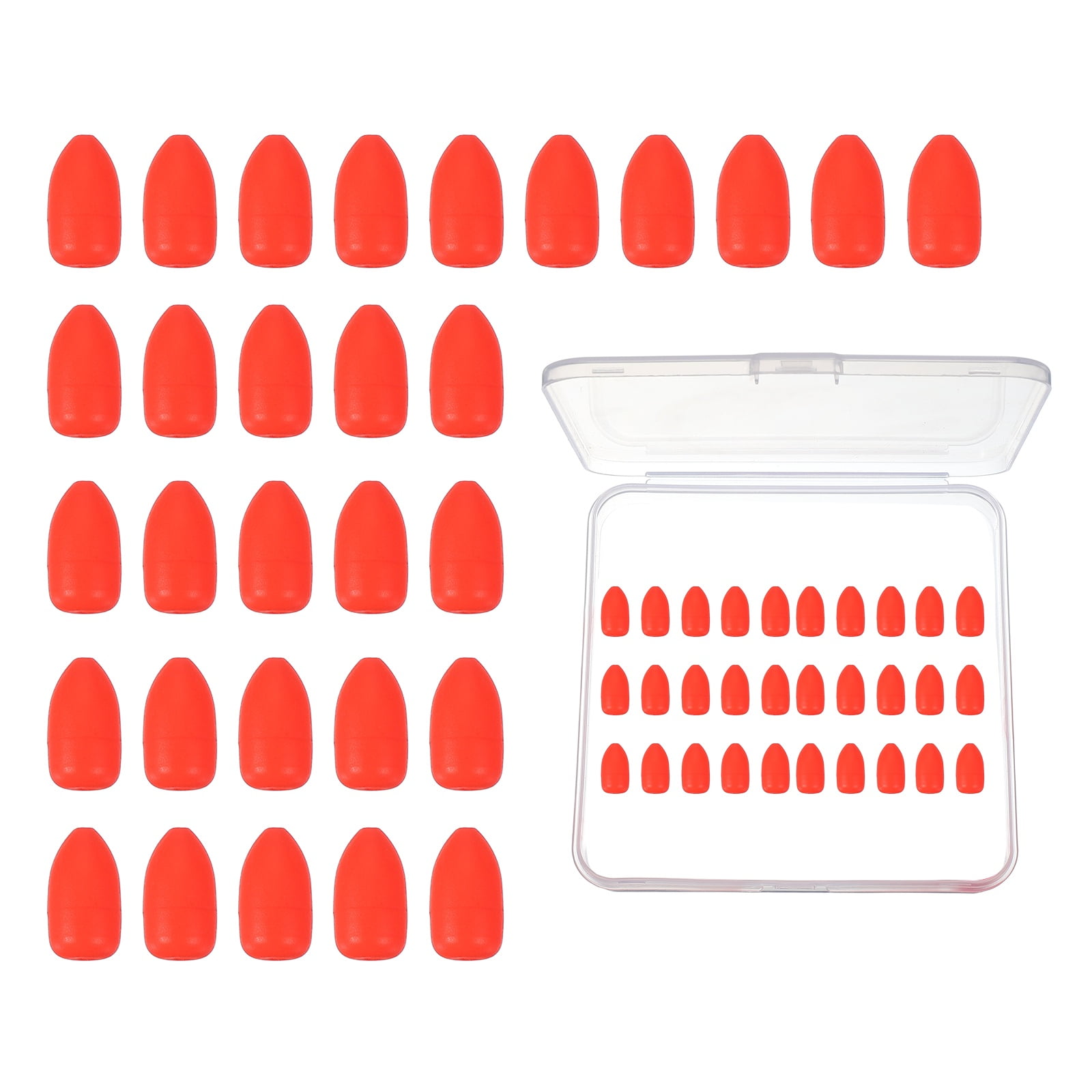 Uxcell Fishing Foam Floats, Snell Fishing Rig Floats with Clear Tackle ...