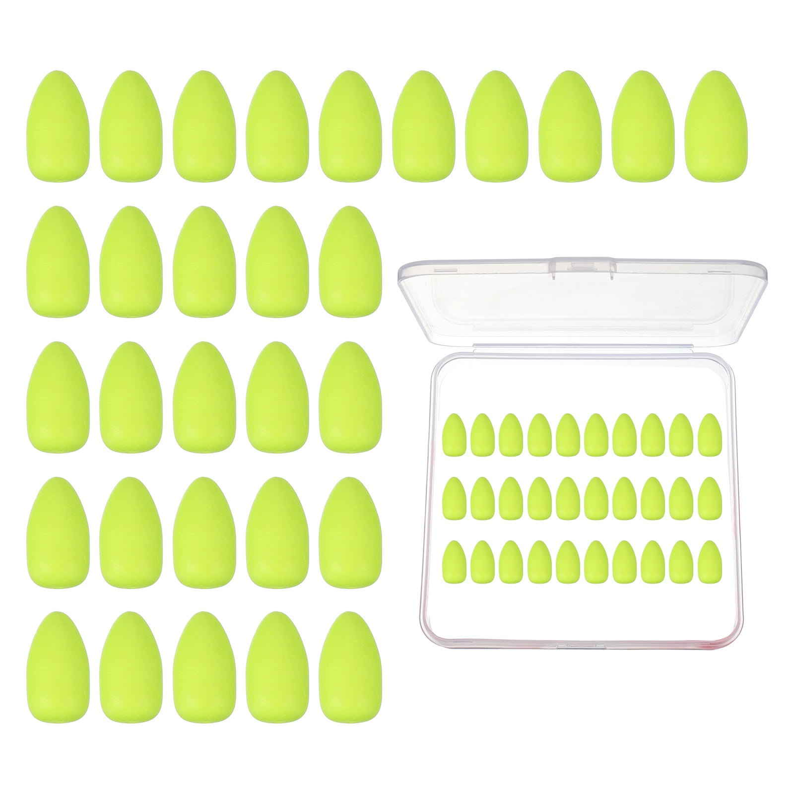 Uxcell Fishing Foam Floats, Snell Fishing Rig Floats with Clear Tackle ...