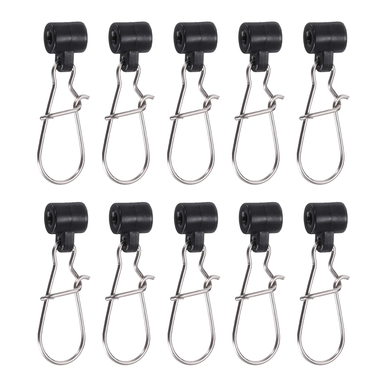 Uxcell Fishing Line Sinker Slider, with Duo Lock Snap Sinker Slider ...
