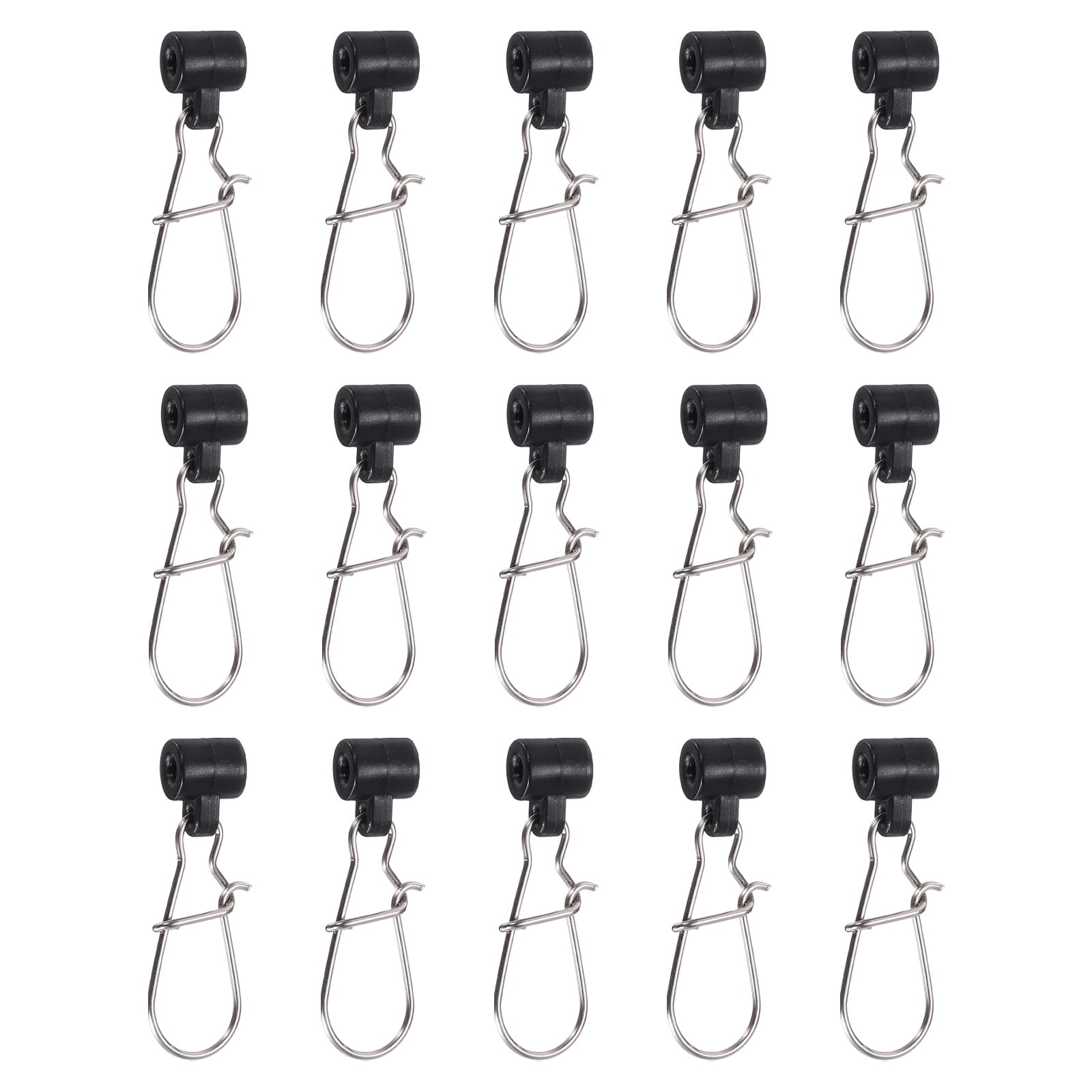 Uxcell Fishing Line Sinker Slider, with Duo Lock Snap Sinker Slider ...
